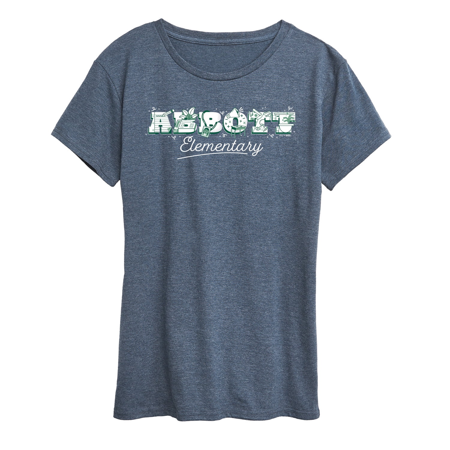 Abbott Elementary - Logo - Women's Short Sleeve Graphic T-Shirt ...