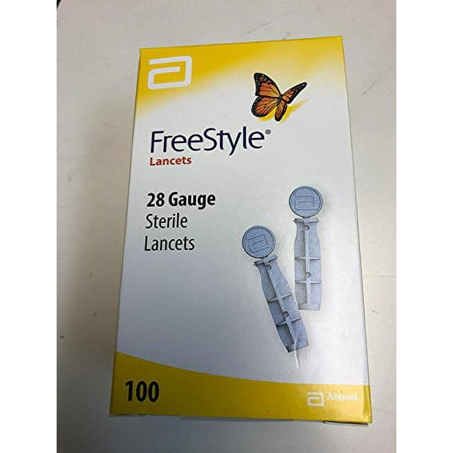 Abbott FreeStyle Lancets 28 Gauge - 100 Count - Walmart.com