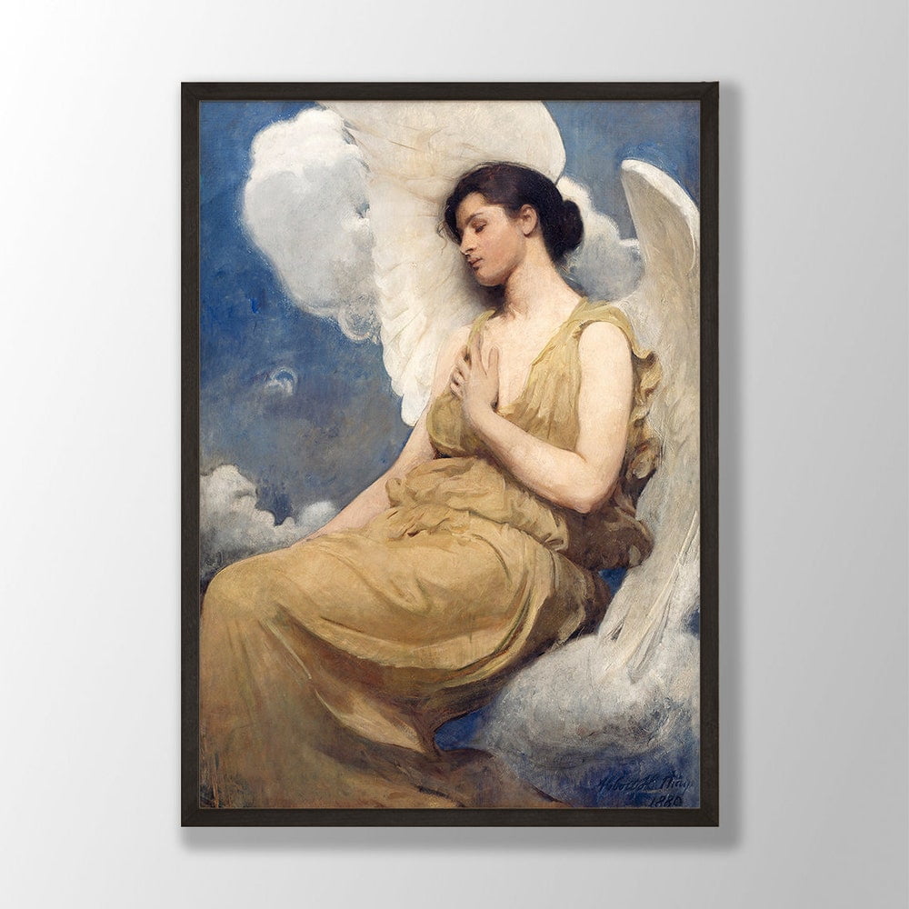 Abbott Handerson Thayer Art Print - Winged Figure 1889 Abbott Handerson ...