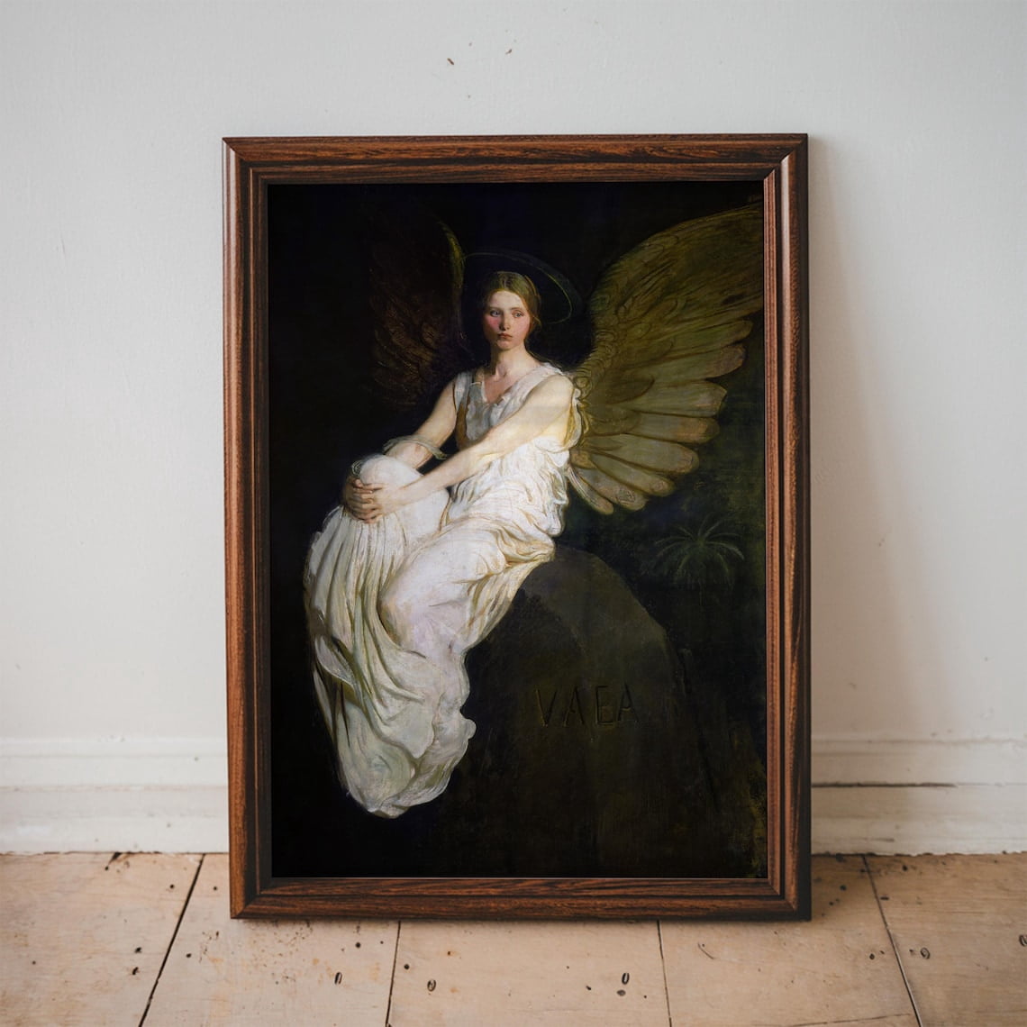 Abbott Henderson Thayer, Winged Figure, Angel, Museum Poster, Gallery ...