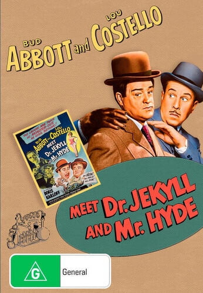 Abbott and Costello Meet Dr. Jekyll and Mr. Hyde (DVD), Shock, Comedy - Walmart.com