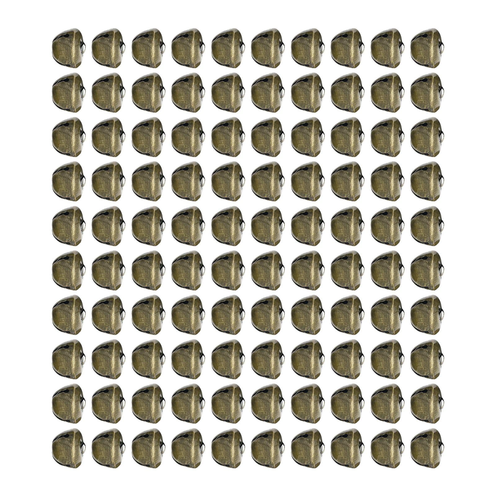 Abbraccia 100 Pieces Crafting Bells Small Bells Charms Handmade Crafts ...