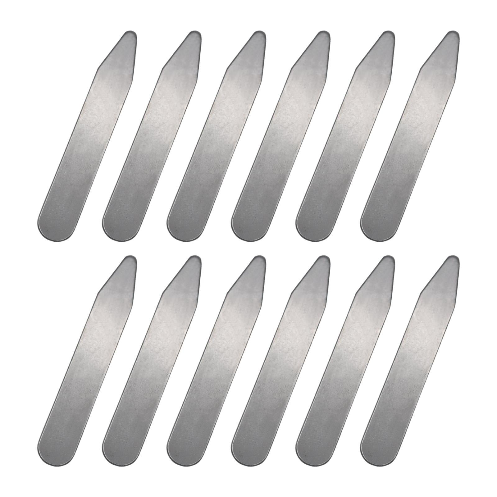 Abbraccia 12x Collar Stays Collar Support System for Men's Dress Shirts ...