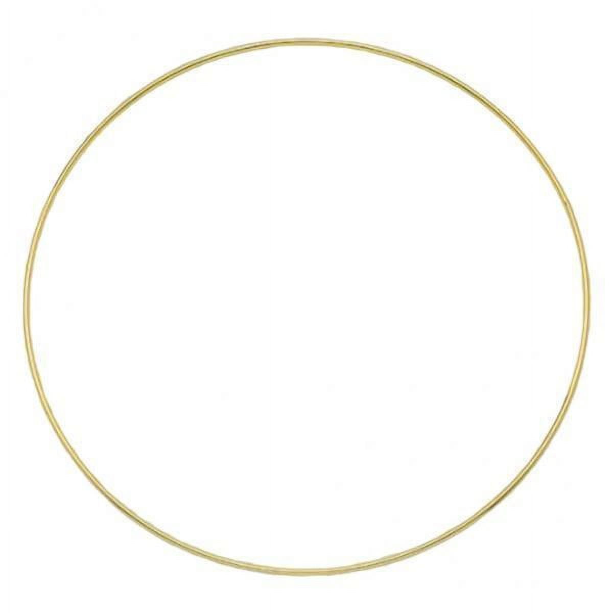 Abbraccia 2xGold Metal Dreamcatcher s Wreath Macrame Craft Hoops 12cm ...