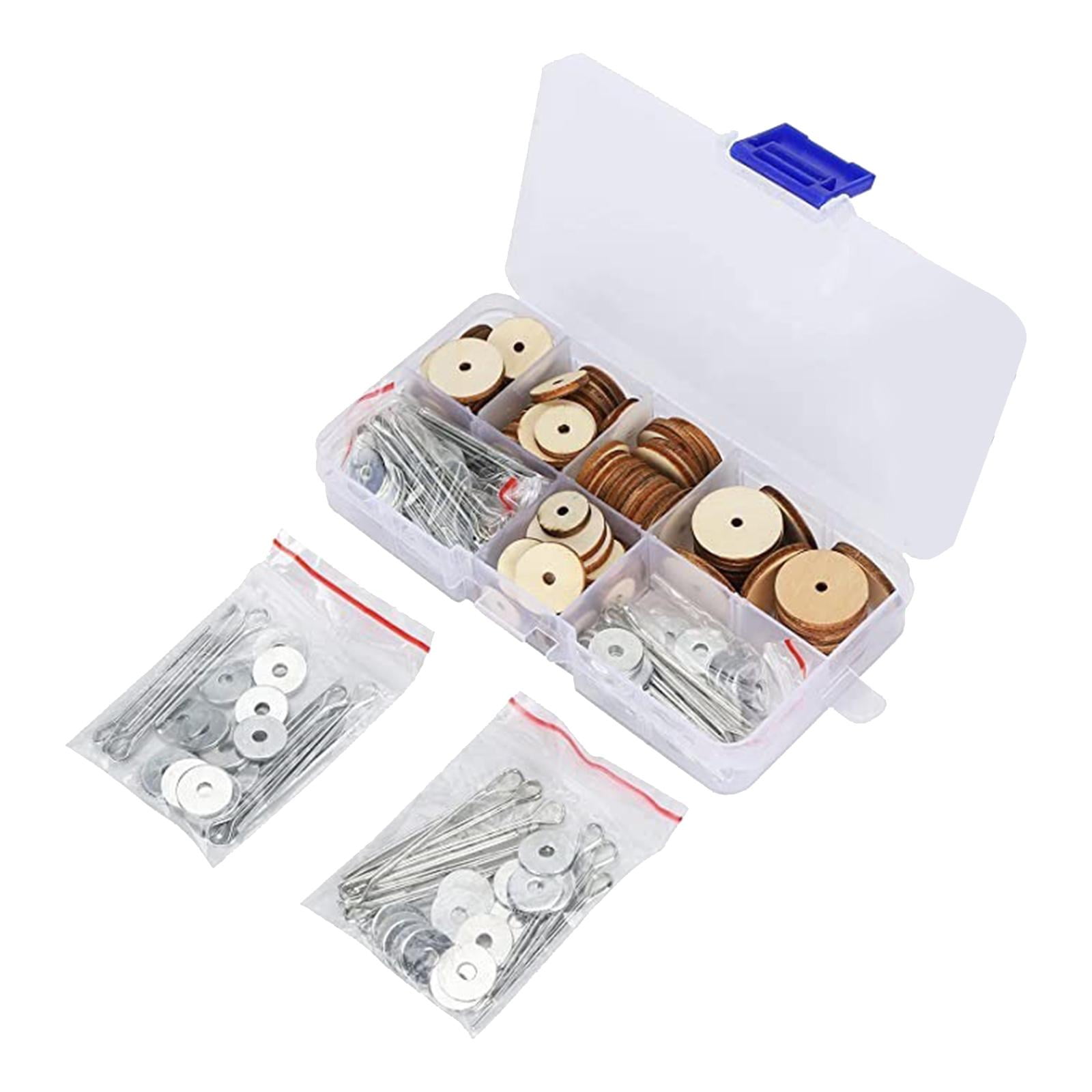 Abbraccia 50 Pieces Doll Craft Joints Doll Joint Connectors Handcraft ...