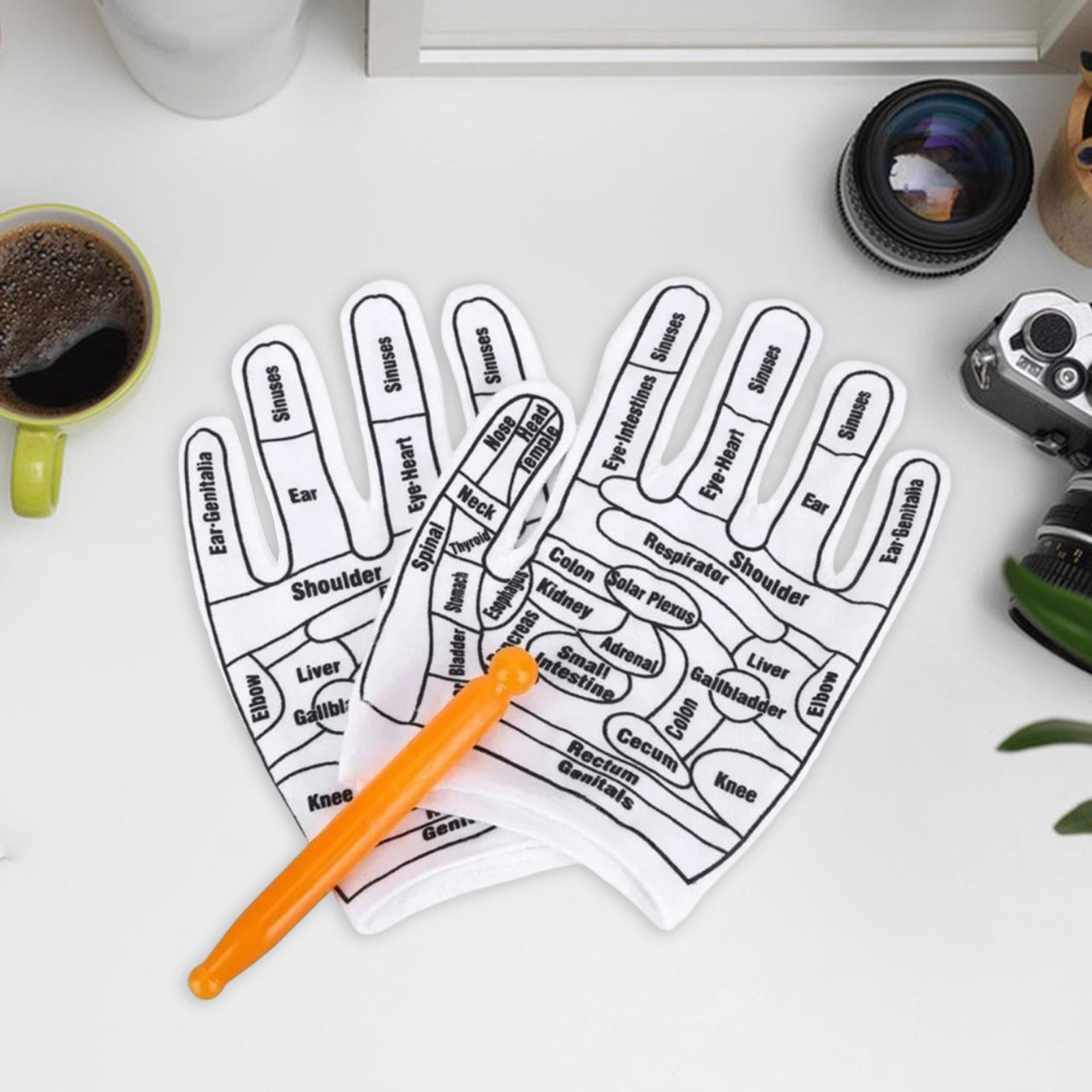 Abbraccia Acupressure Reflexology Tools Set with Massage Stick ...