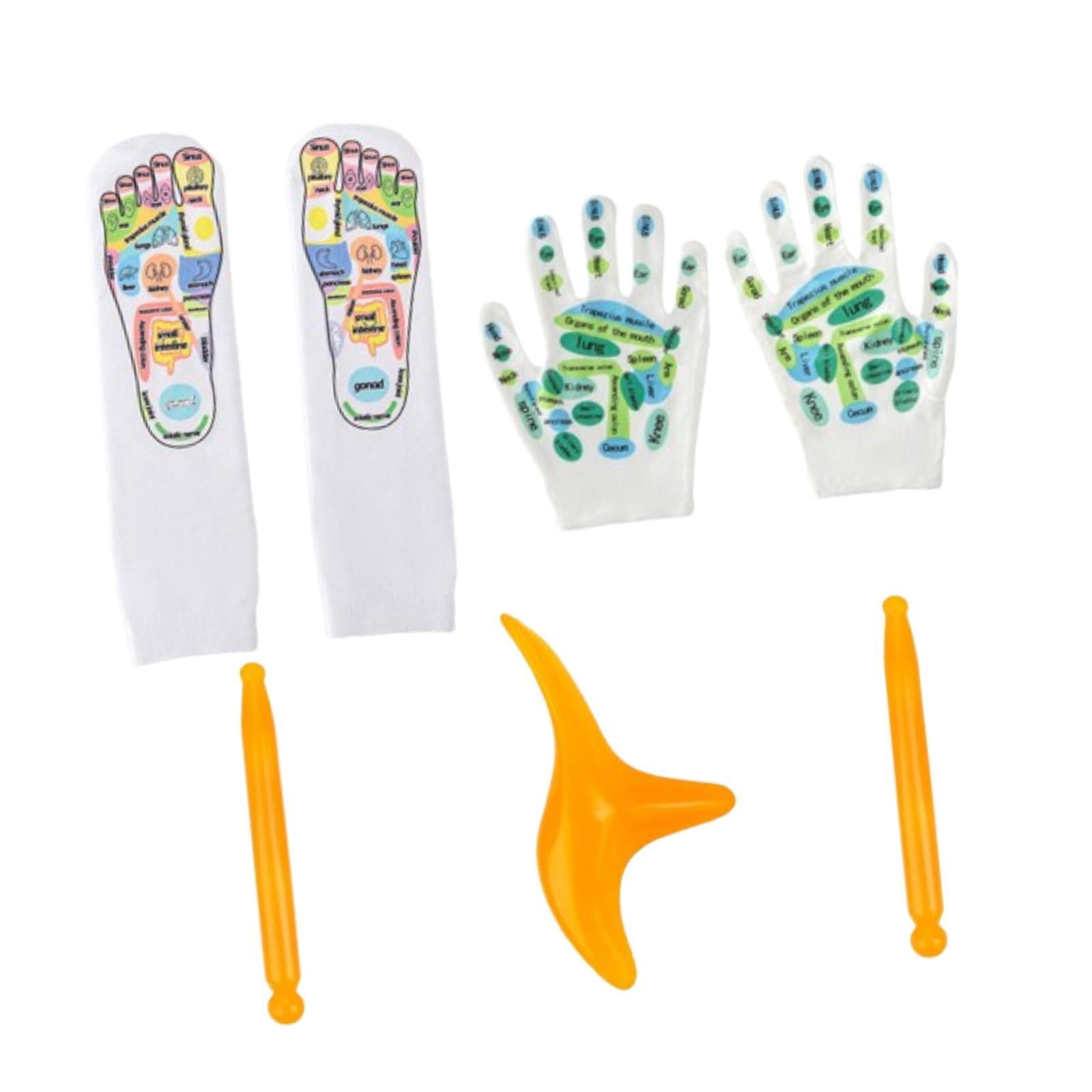 Abbraccia Acupressure Reflexology Tools Set with Massage Tool,Massage ...