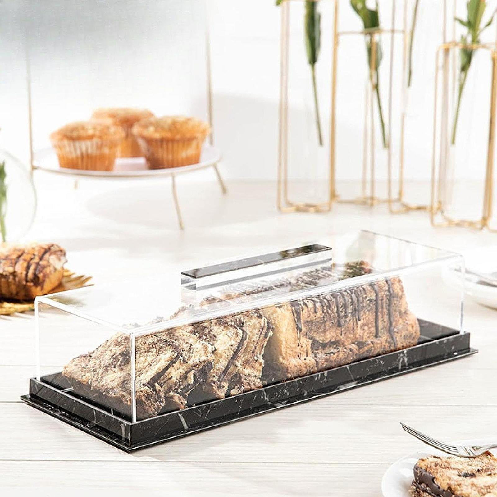 Abbraccia Bakery Pastry Display Case Dessert Cake Tray Dessert Display ...