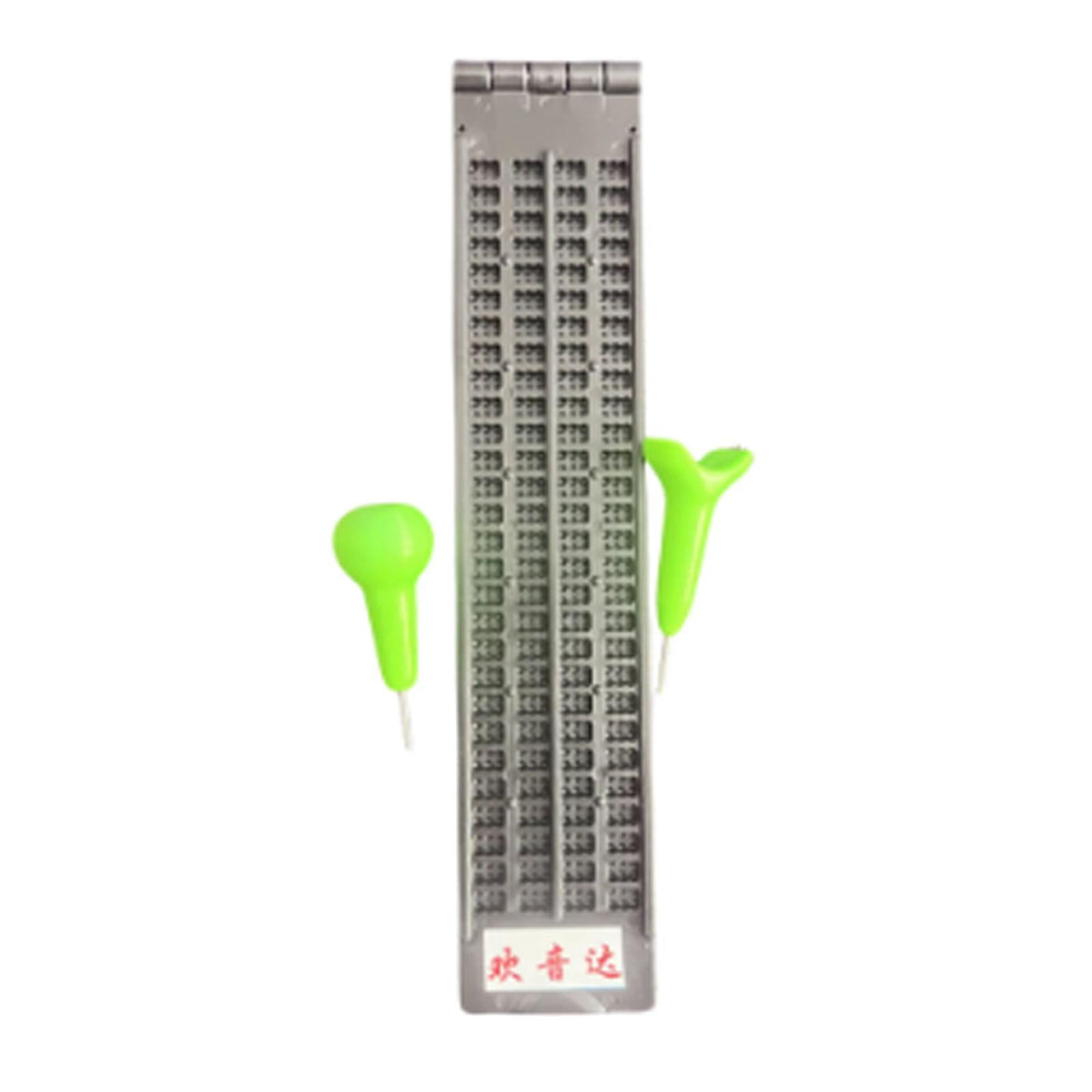 Abbraccia Braille Writing Board Kit,Braille Learning Tool Kit ...
