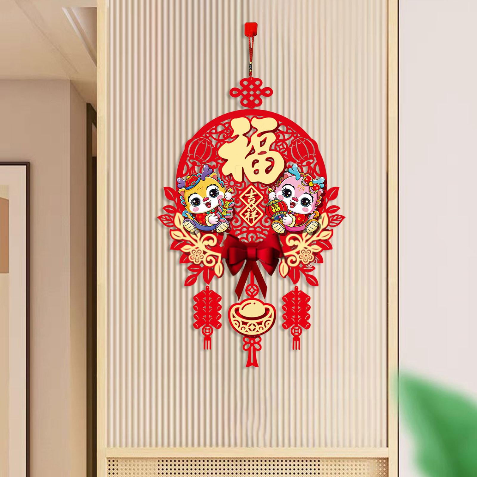 Abbraccia Chinese New Year Blessing Hanging Decoration 2024 Lunar Year ...