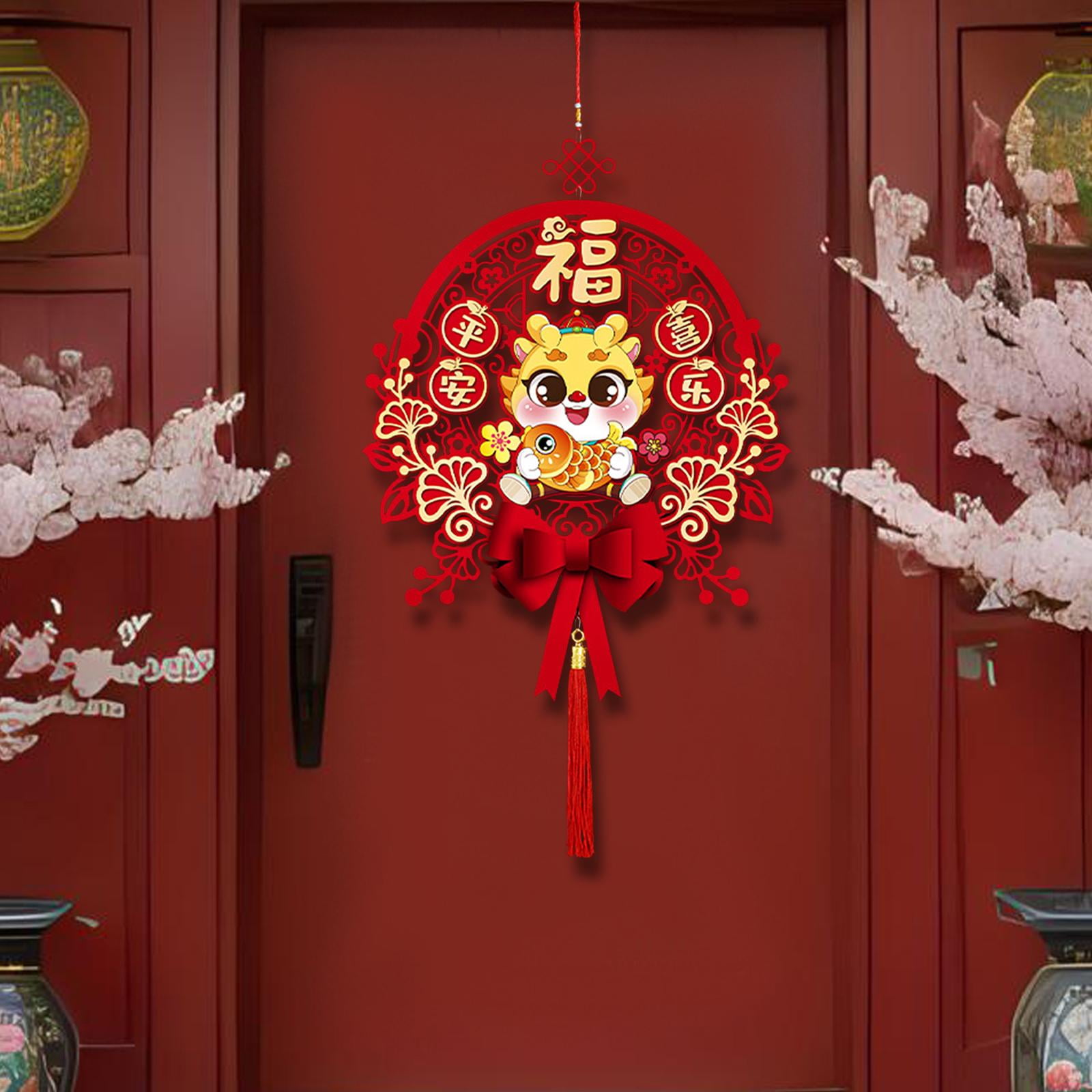 Abbraccia Chinese New Year Decoration Hanging Decor 2024 Dragon with ...