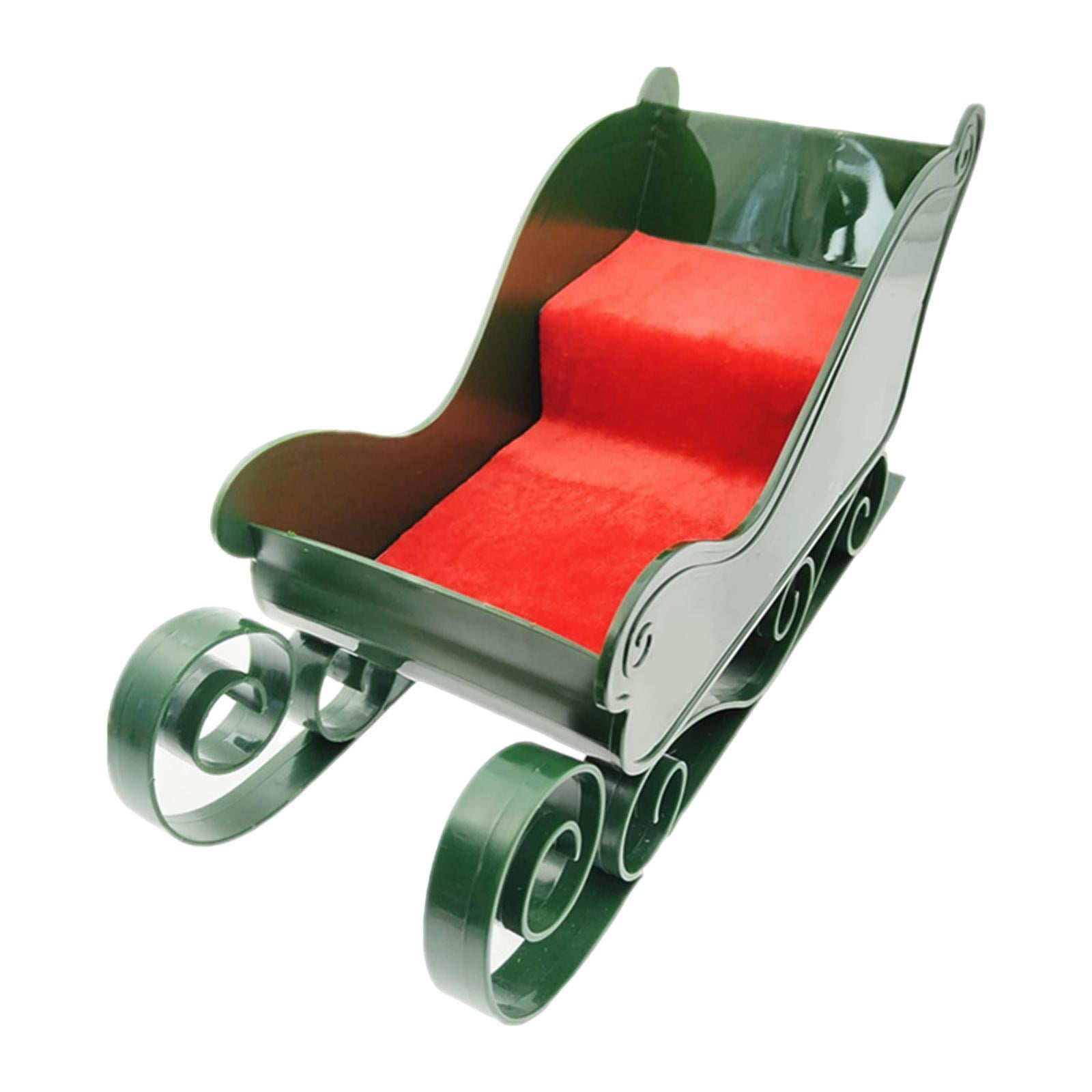 Abbraccia Christmas Sleigh Ornament Christmas Decoration Craft ...