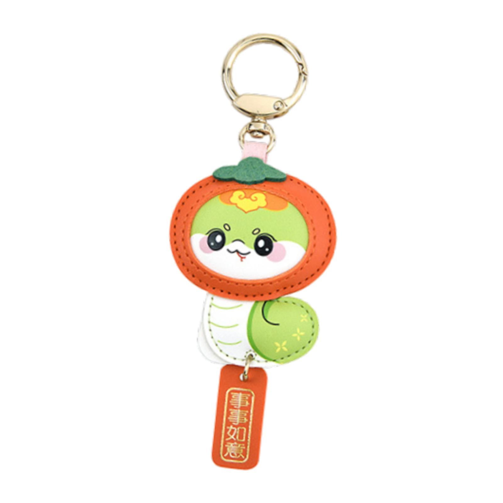 Abbraccia Cinese Snake Year Keychain Bag Pendant Cute Car Keyring 2025 ...