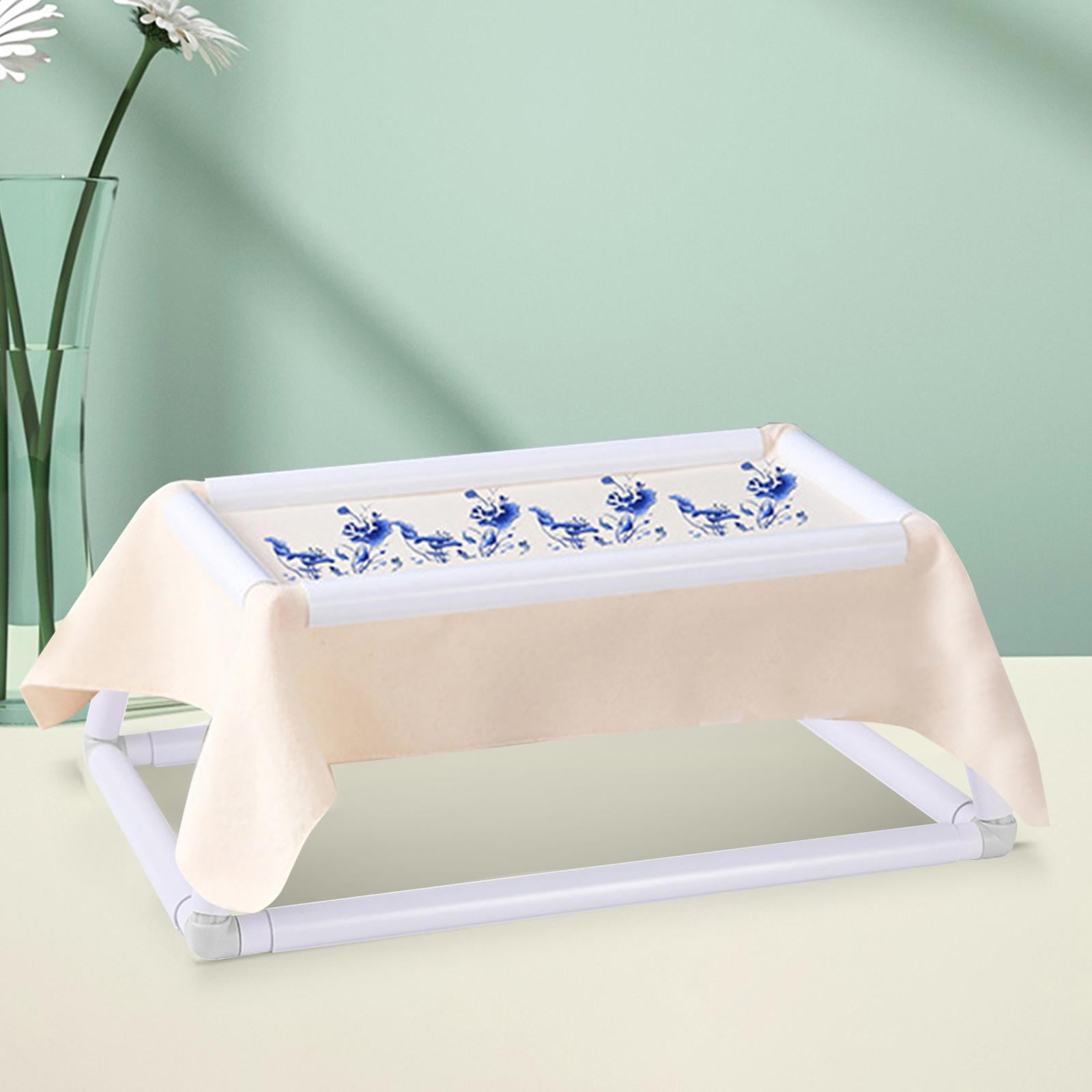 Abbraccia Cross Stitch Rack Embroidery Frame Lap Stand Hands Frees ...