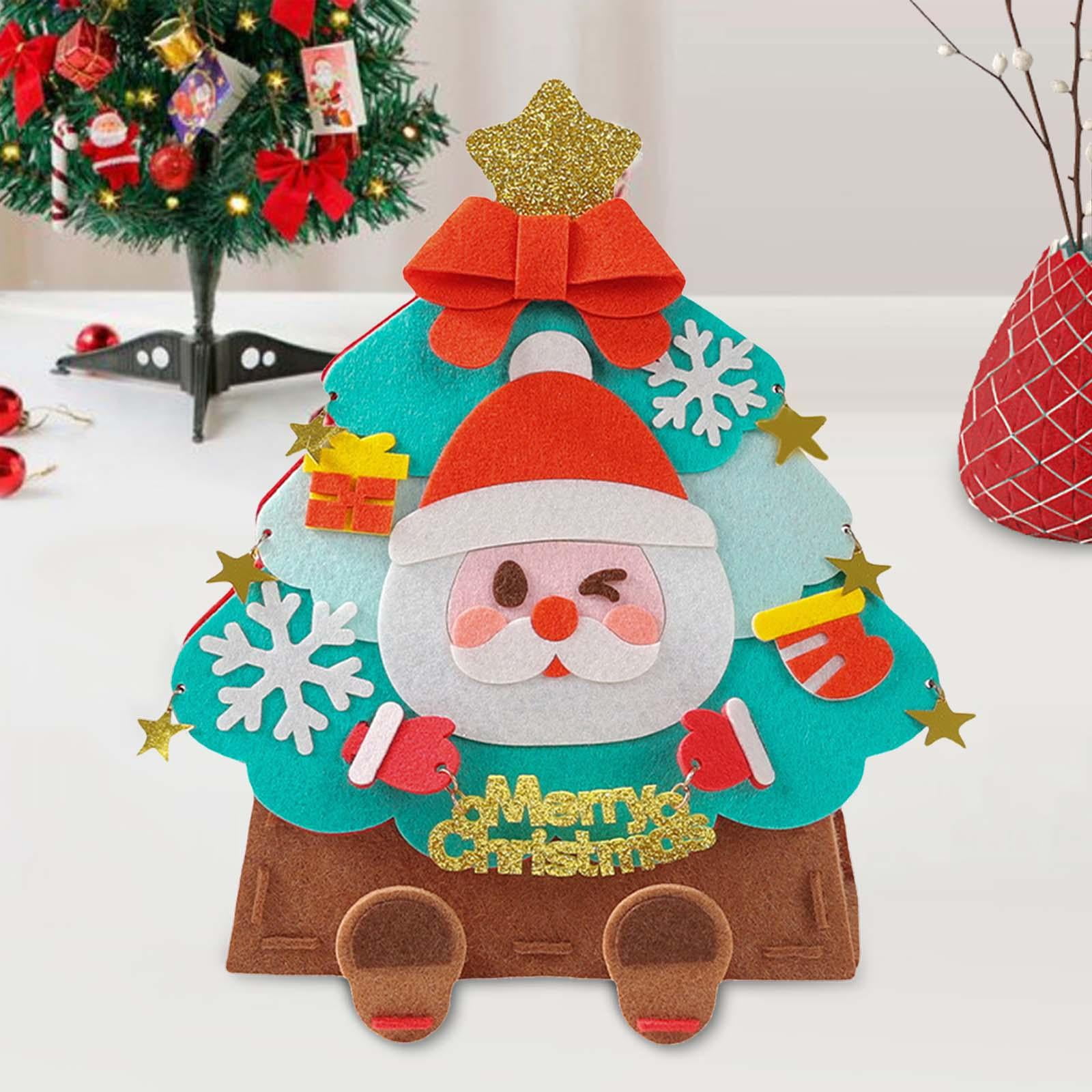 Abbraccia DIY Felt Christmas Tree Christmas Gift Table Centerpiece ...