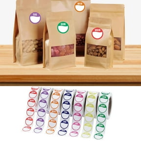 Day Dots Food Labels