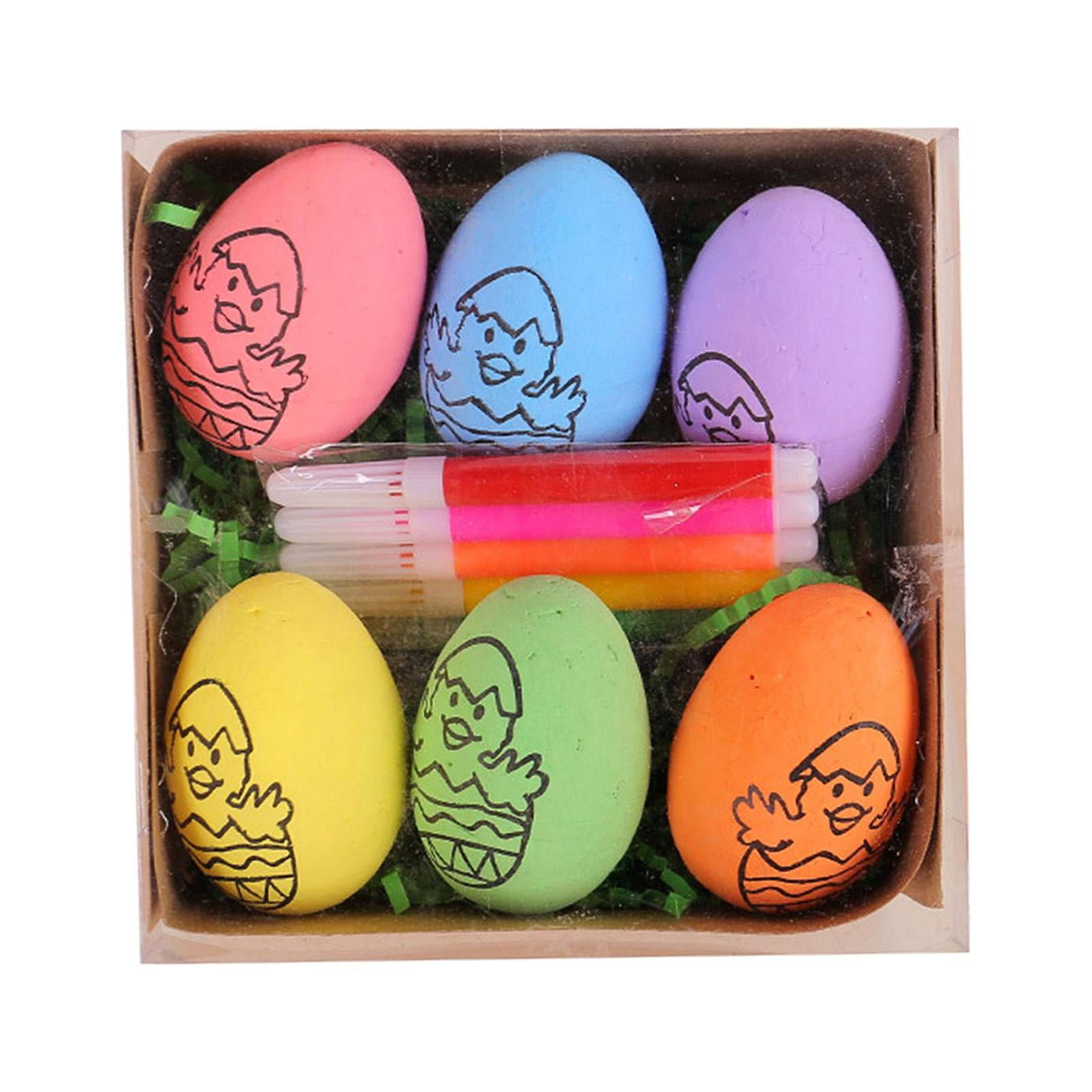 Abbraccia Easter Eggs Easter Basket Fillers Cartoon Fillable Paintable ...