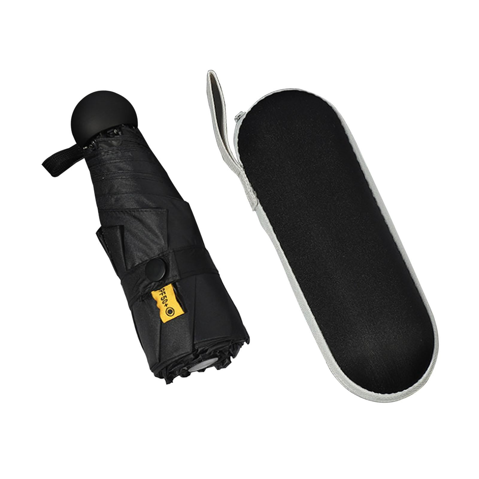 Abbraccia Folding Umbrella Compact Small with Black Coating Personal ...