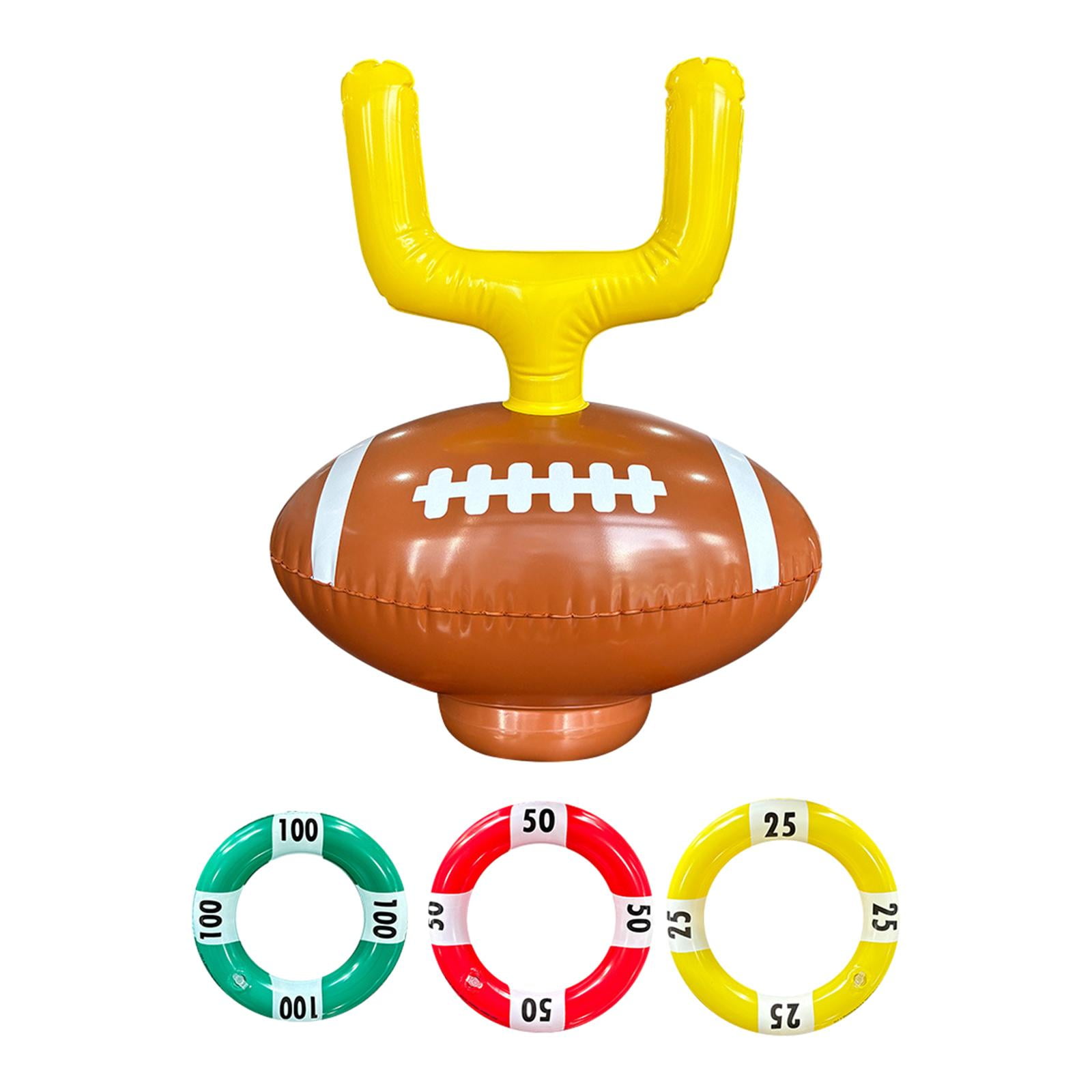 Abbraccia Football Toss Hat Inflatable Toy Outdoor Yard Game Toss Party ...