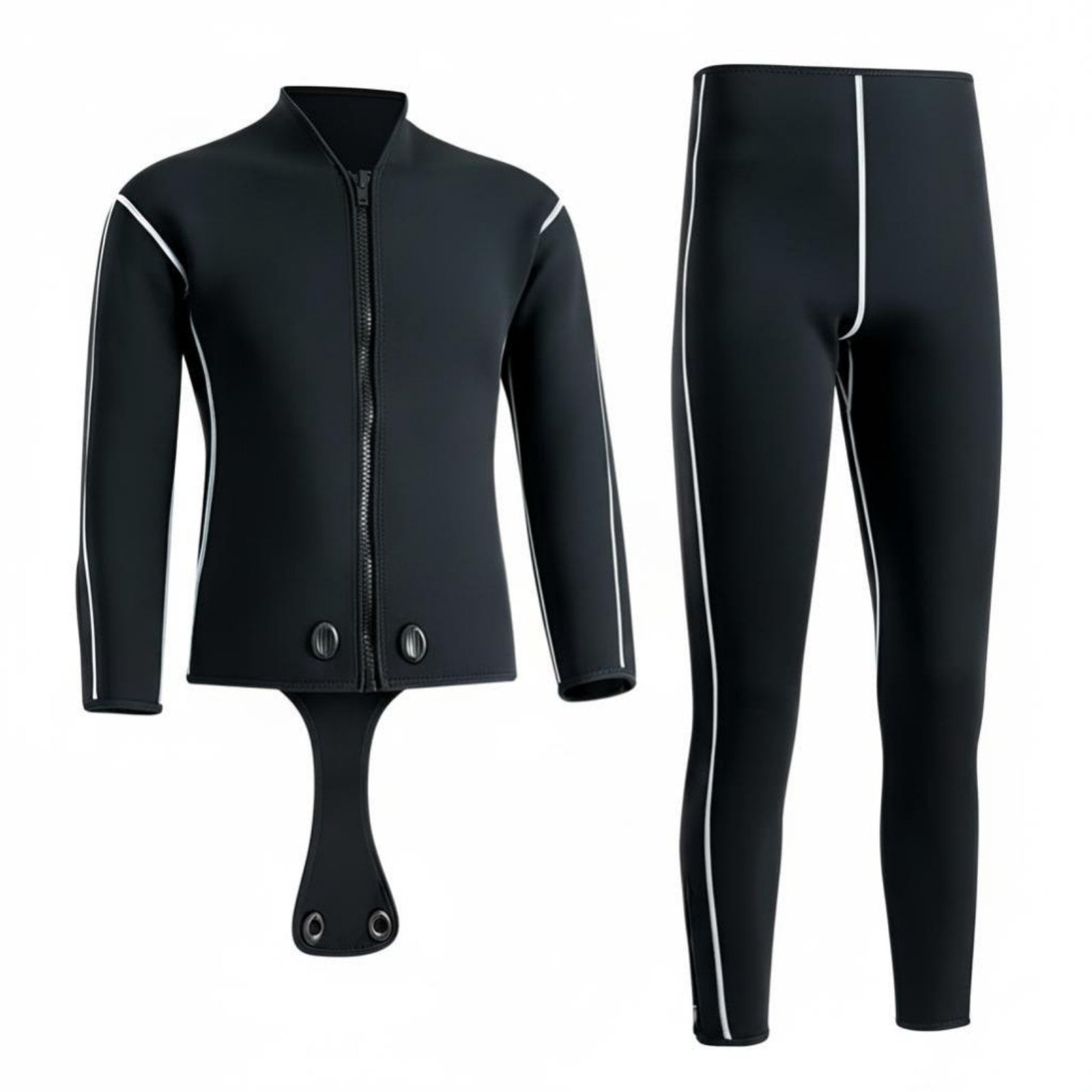 Abbraccia Men's Outdoor Diving Suit, 3mm 5mm Split Wetsuit, Freediving ...