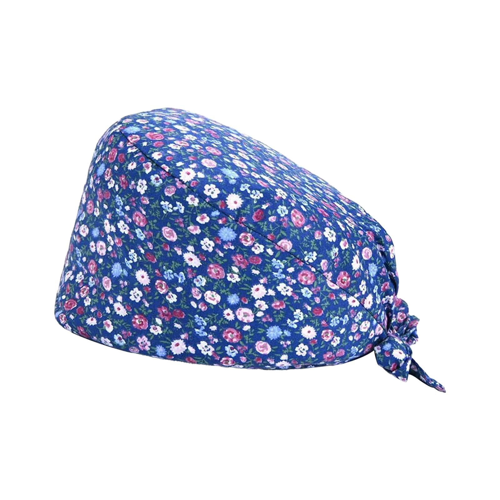 Abbraccia Scrub Cap Nurses Cap Absorb Sweat Lightweight Female Working ...