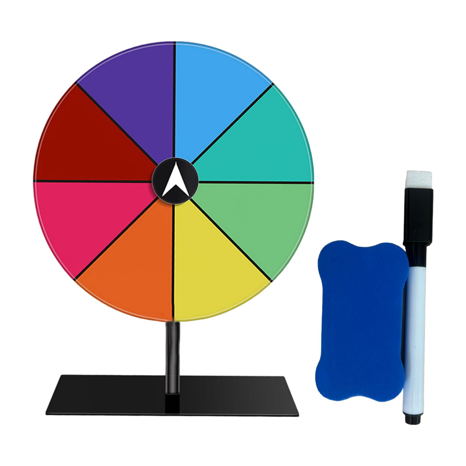 Abbraccia Tabletop Prize Turntable Set,Lucky Draw Roulette Wheel ...