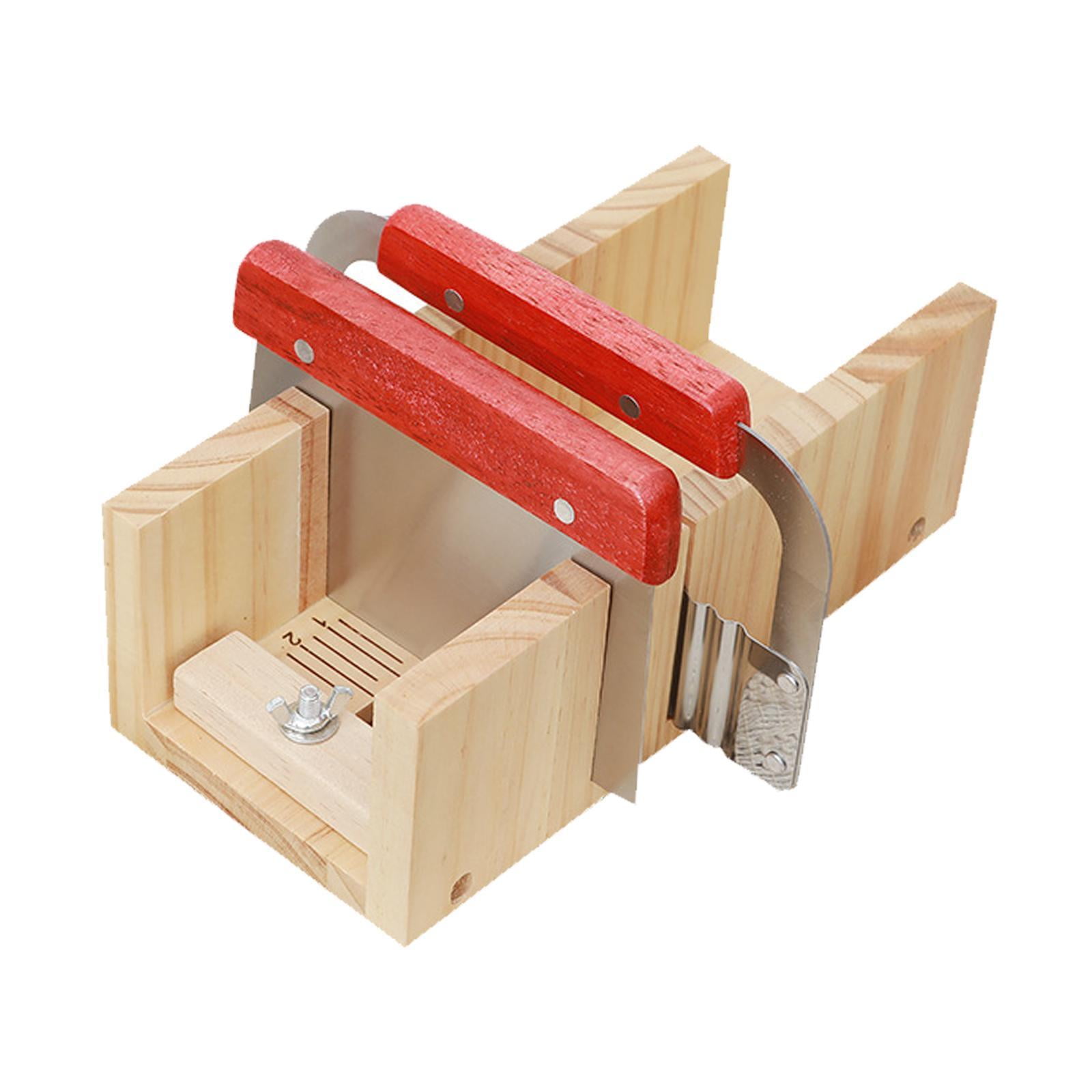 Abbraccia Wood Soap Cutter Handmade with Cutter with Scale Multi ...