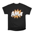 Abbreviation AMA ask me anything in retro comic speech bubble T-Shirt ...