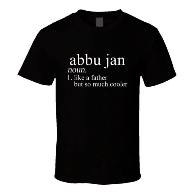 Abbu Jan Noun Languages Definition Dad Father Father's Day Gift Cool T ...