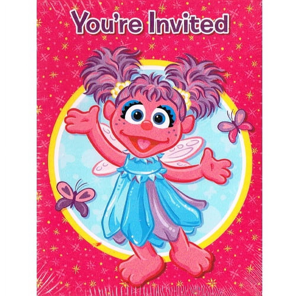 Abby Cadabby Invitations And Thank You Notes W Envelopes 8ct Ea