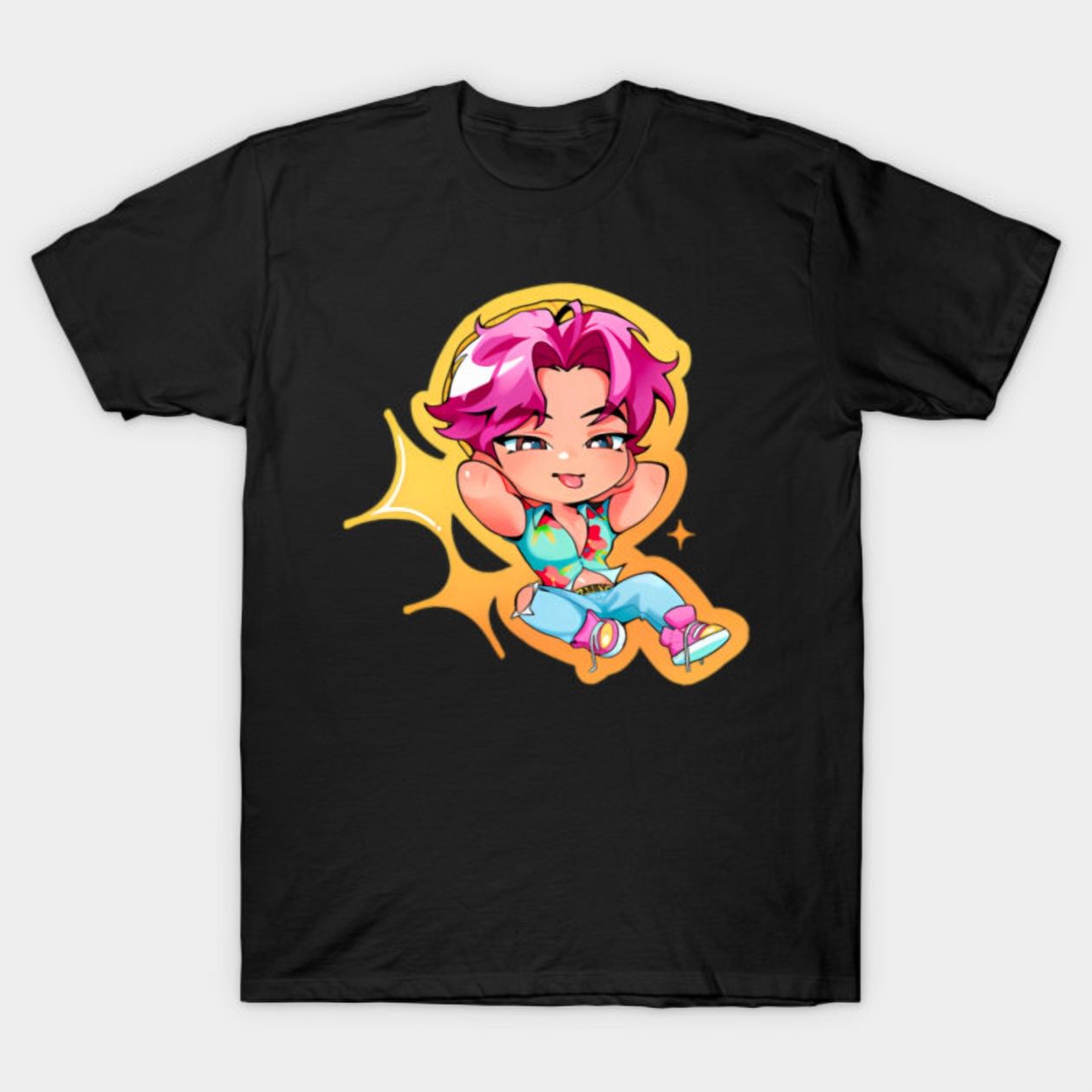 Abby From The Saja Boys Kpop Demon Hunters Fan Merch Series Unisex T ...