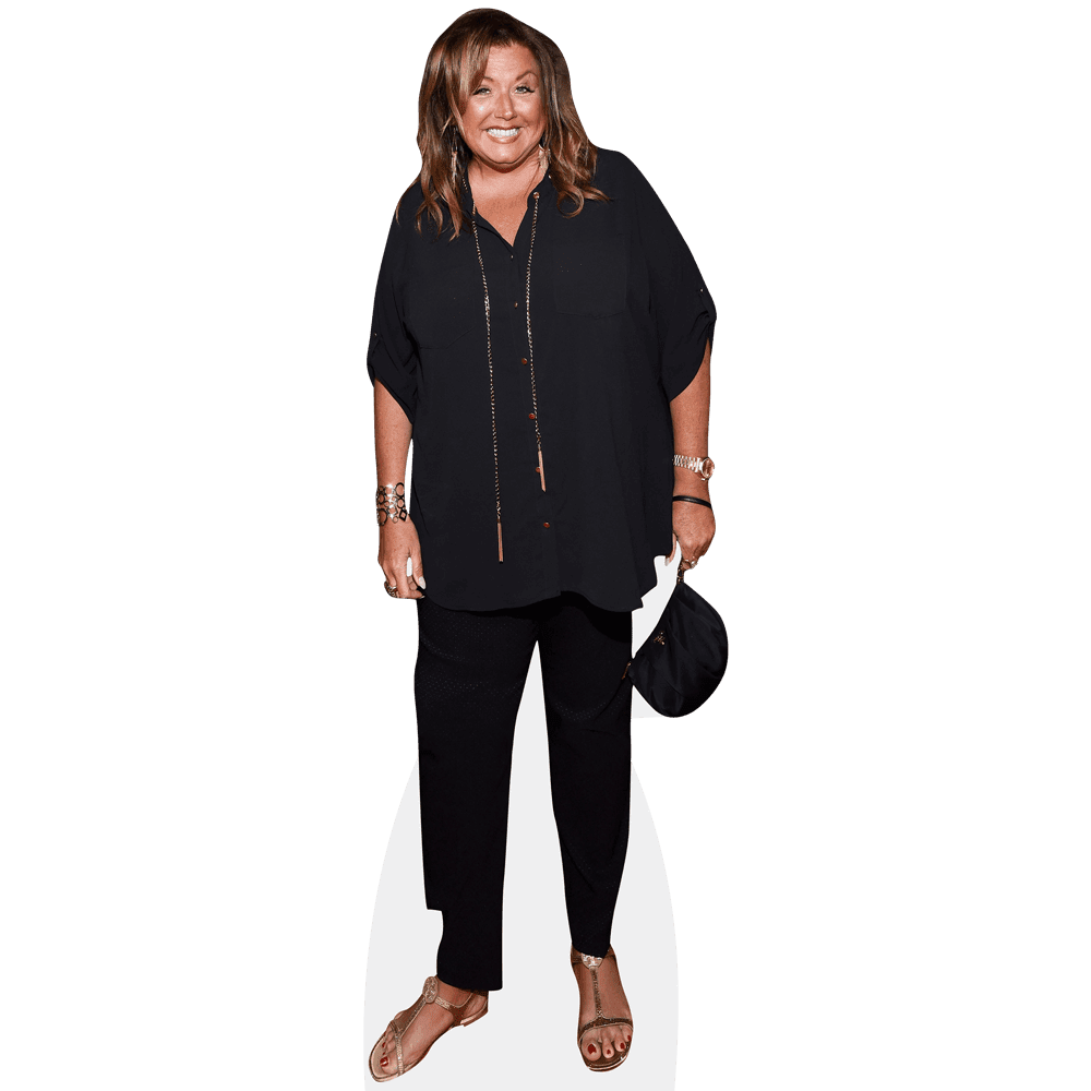 Abby Lee Miller Black Outfit Mini Cardboard Cutout Standee