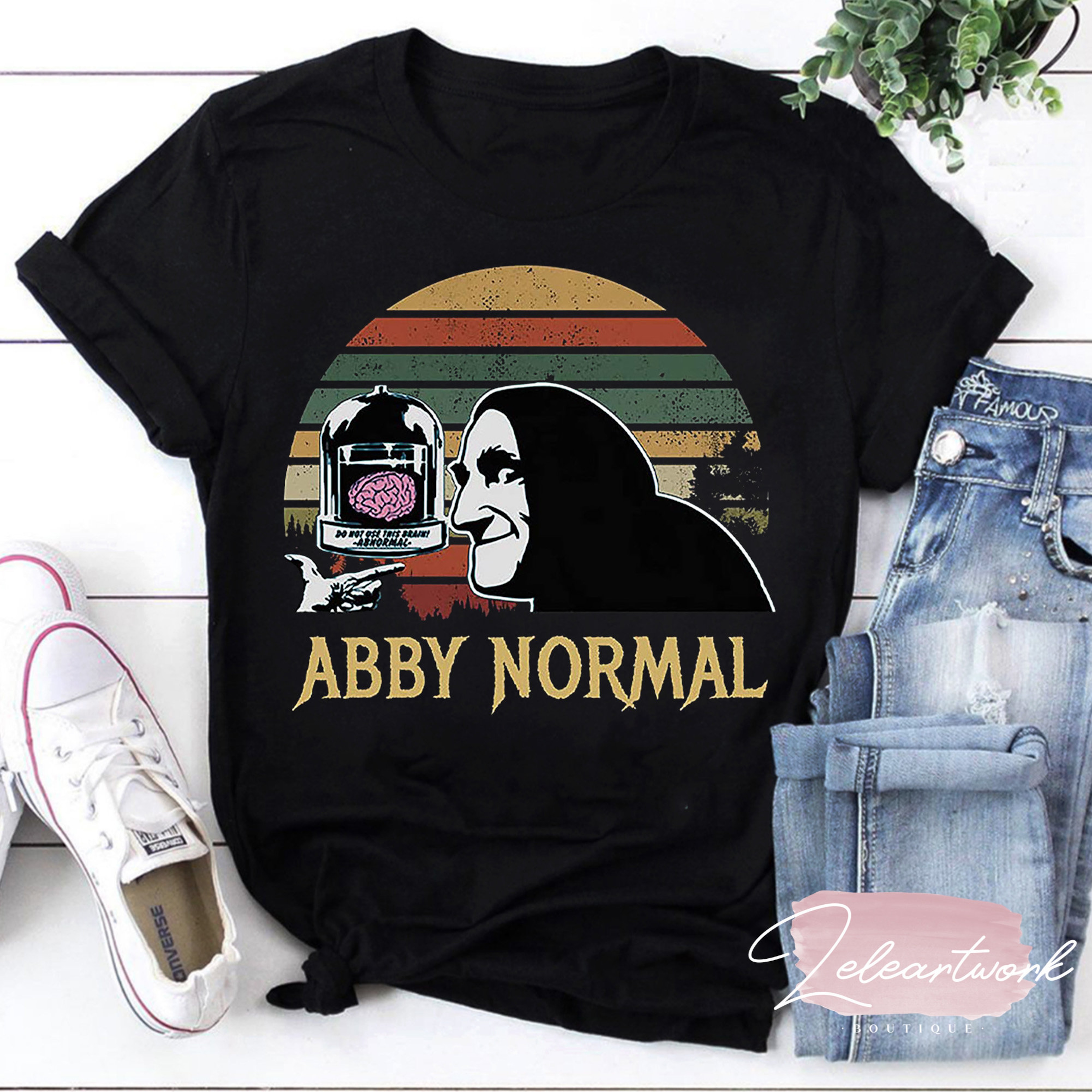 Abby Normal Vintage Retro T-Shirt, Igor Young Frankenstein Shirt, Movie ...