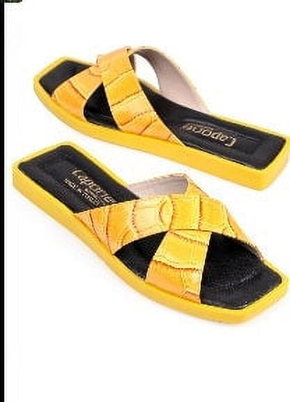 Abby Square Flat Sandals for Women - Walmart.com