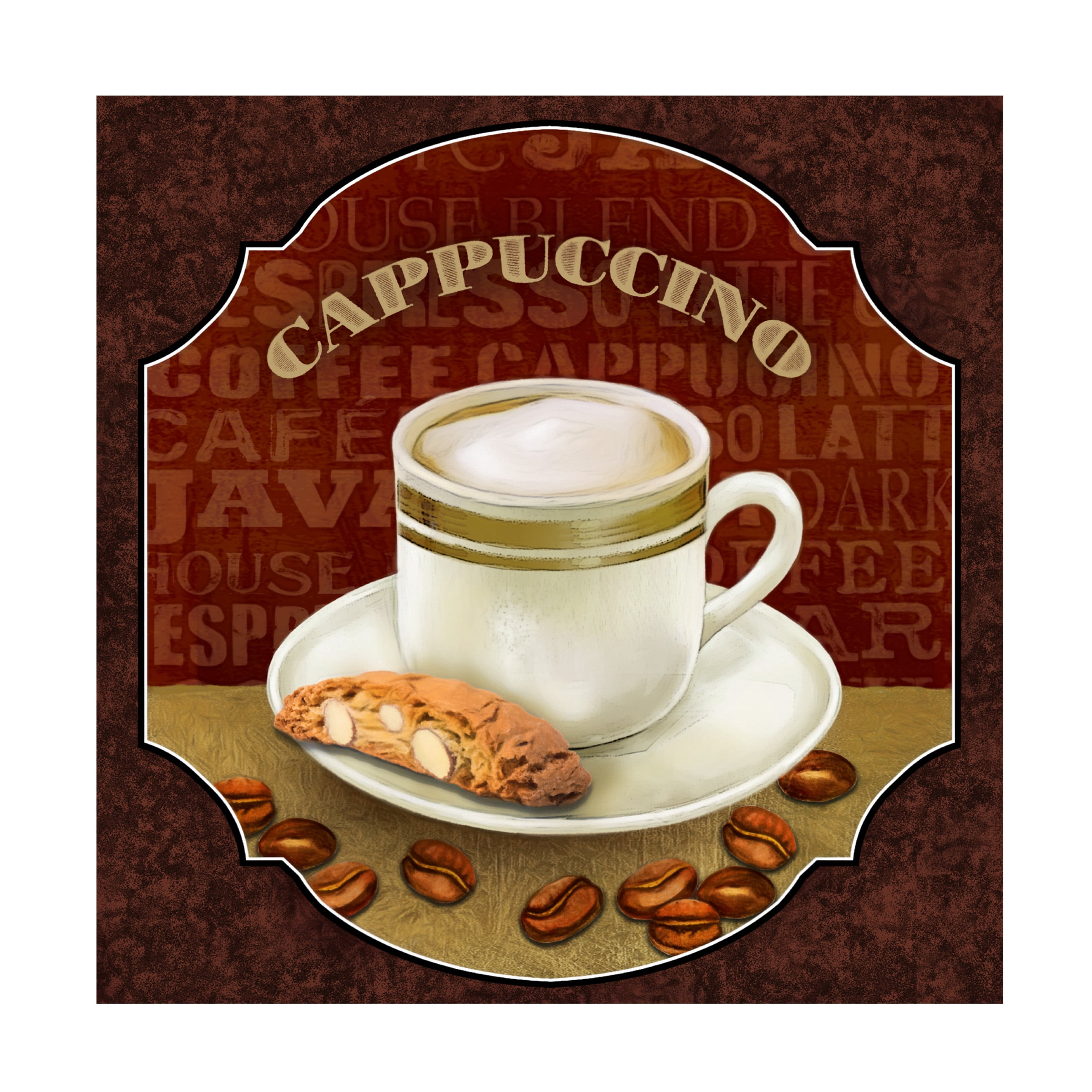 Abby White 'Coffee Illustration III' Canvas Art - Walmart.com