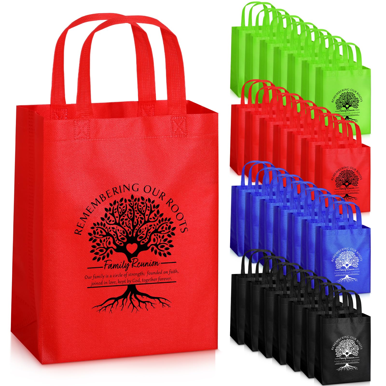 Abbylike 32 Pieces Family Reunion Gift Bags Remembering Our Roots ...