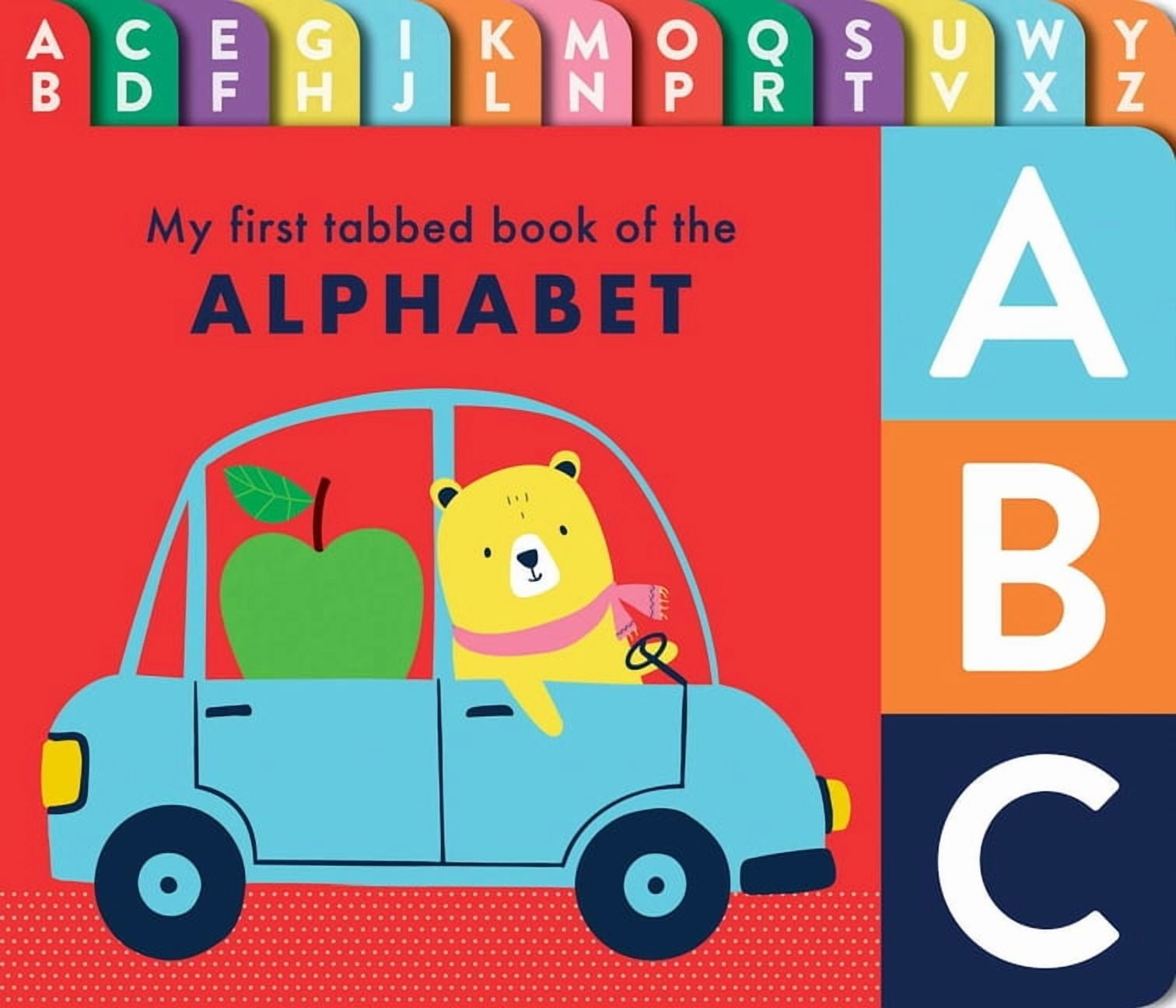 Abc: My First Tabbed Book of the Alphabet: Board Book with Colorful ...