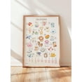 Abc Poster For Children, Learning Poster, Alphabet Numbers Letters ...