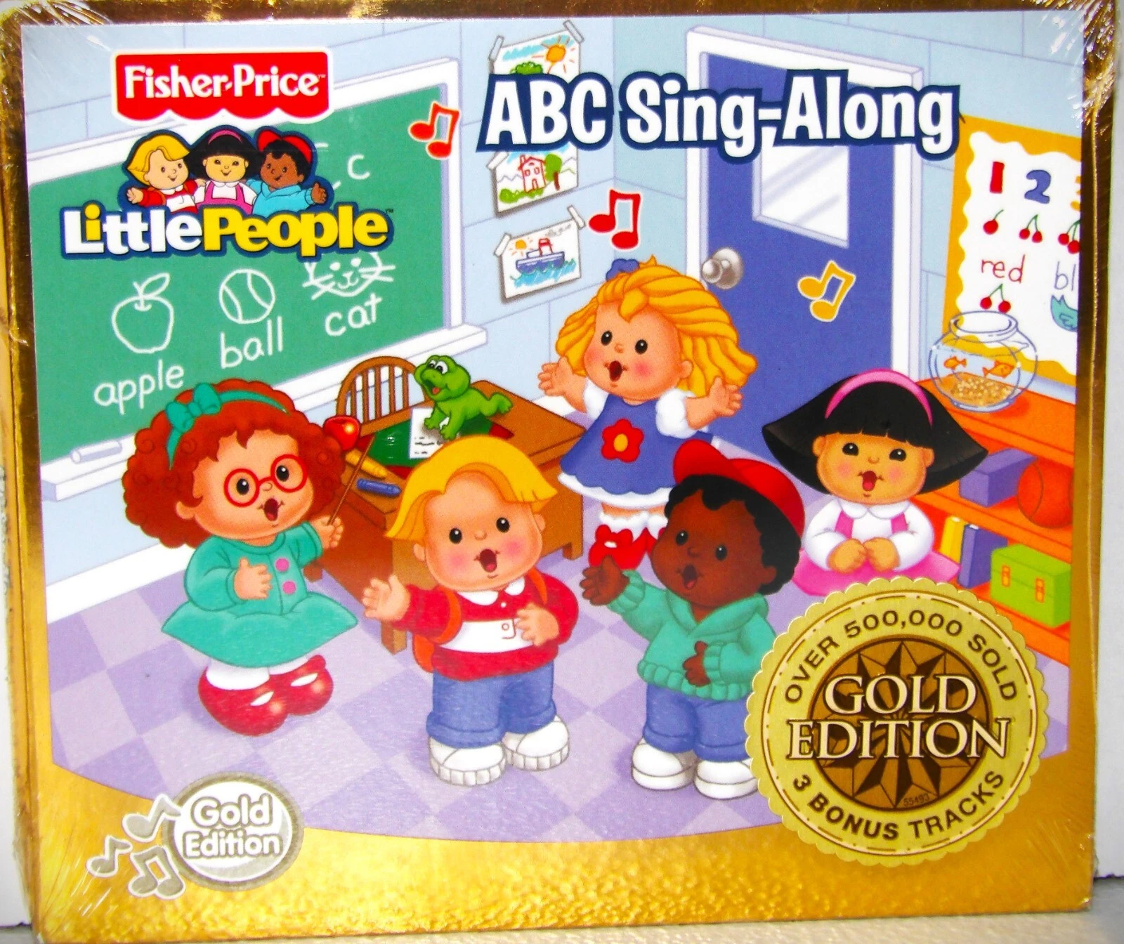 Abc Sing Along, Fisher Price New! Cd 32 Best Songs Gold Edition, Lyrics ...