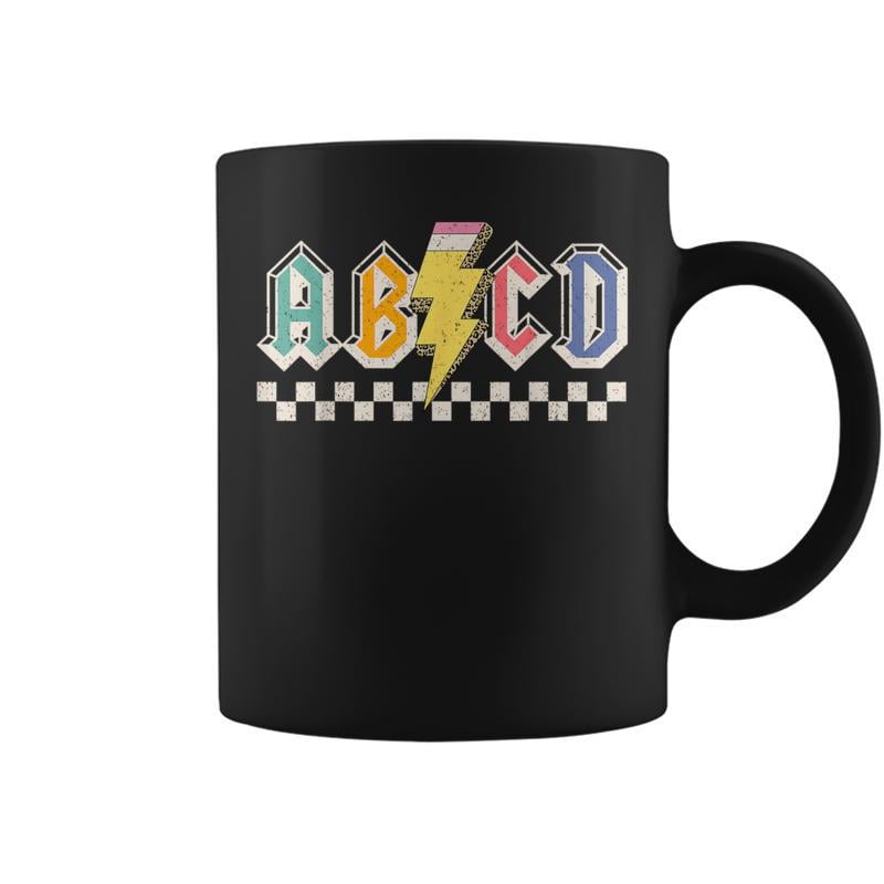Abcd Back In Class First Day Back To School Teacher Student Coffee Mugs ...