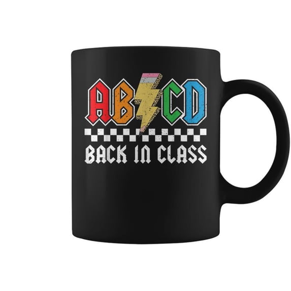 Abcd Back In Class Rocks Back To School Boys Girls Teacher Coffee Mugs ...
