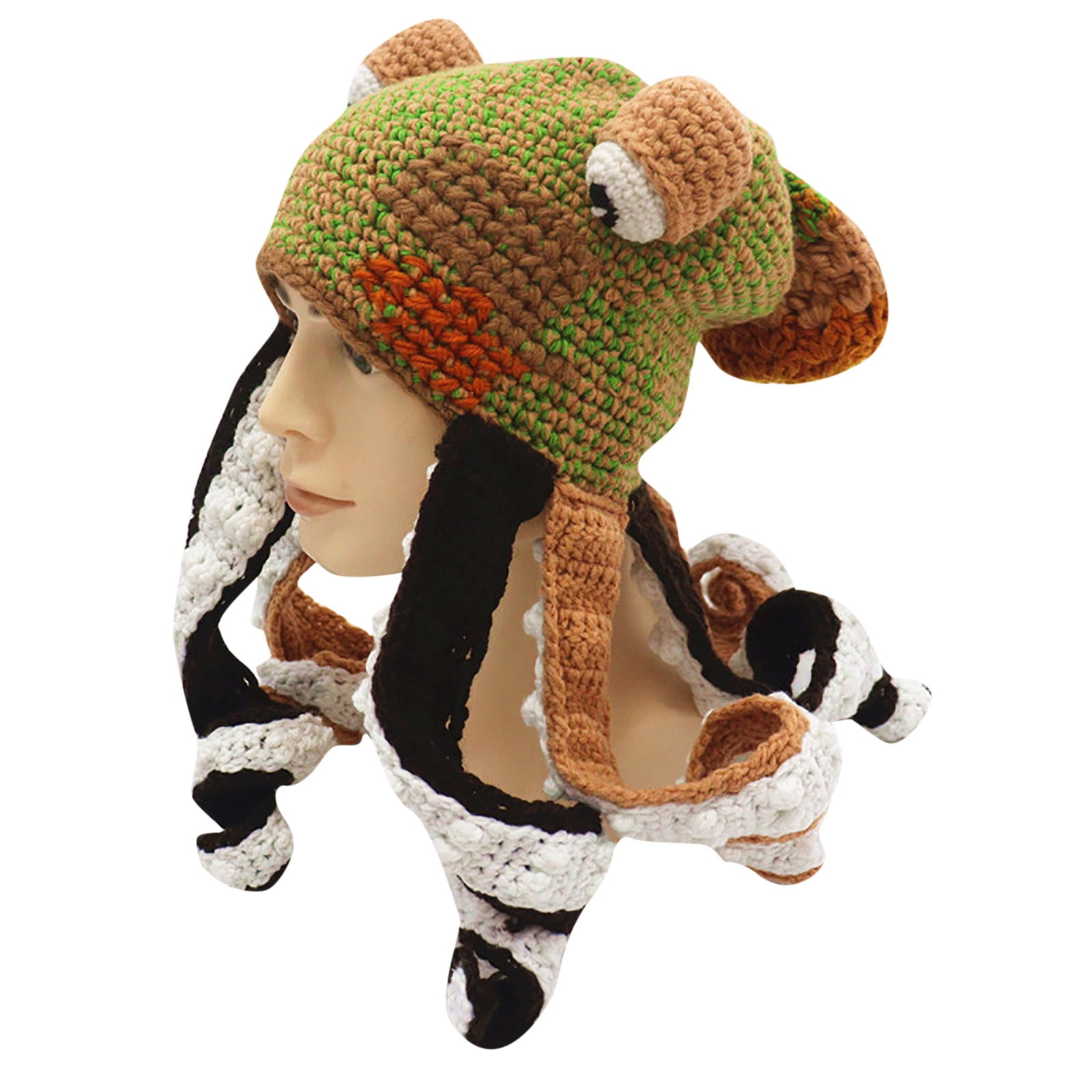 Abcnature Cute Novelty Hats Funny Christmas Hat Cartoon Octopus Hats ...
