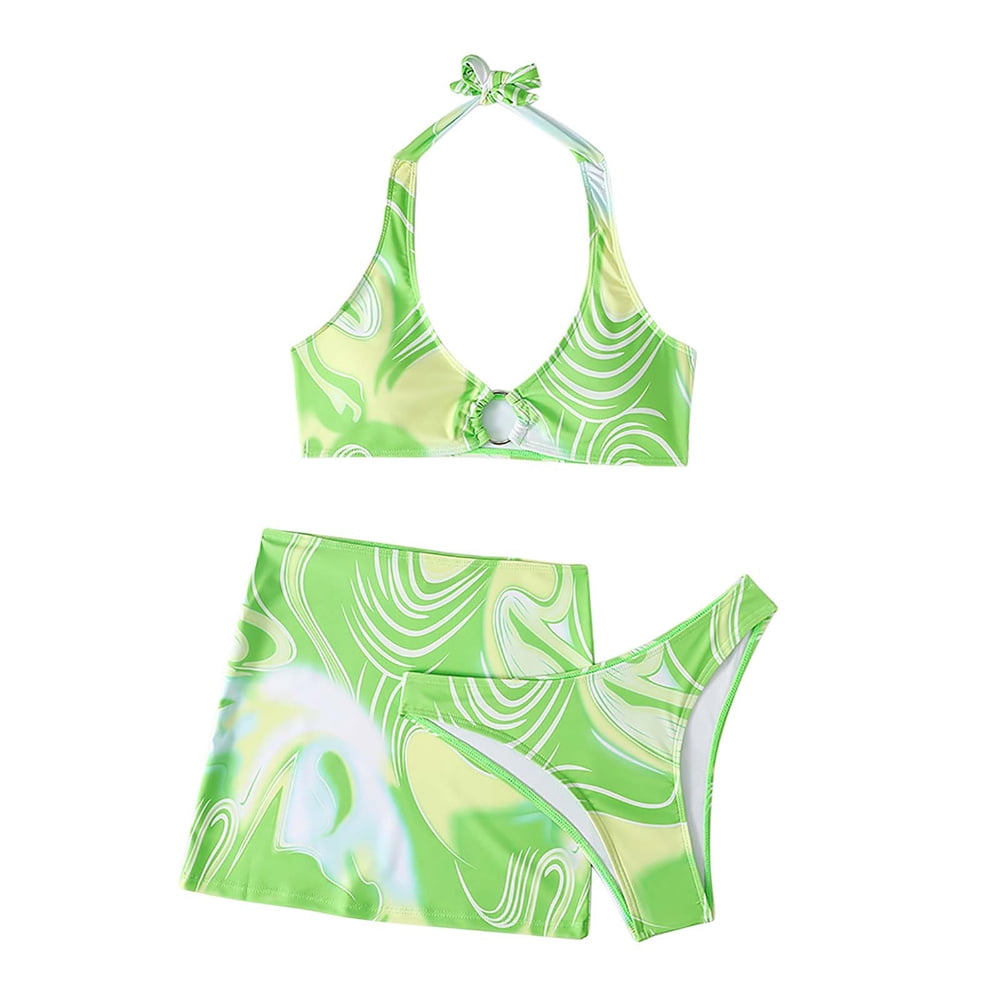 Abcnature Women's Bikini Swimsuits Sets, Thong Bikini Sets Three-piece ...