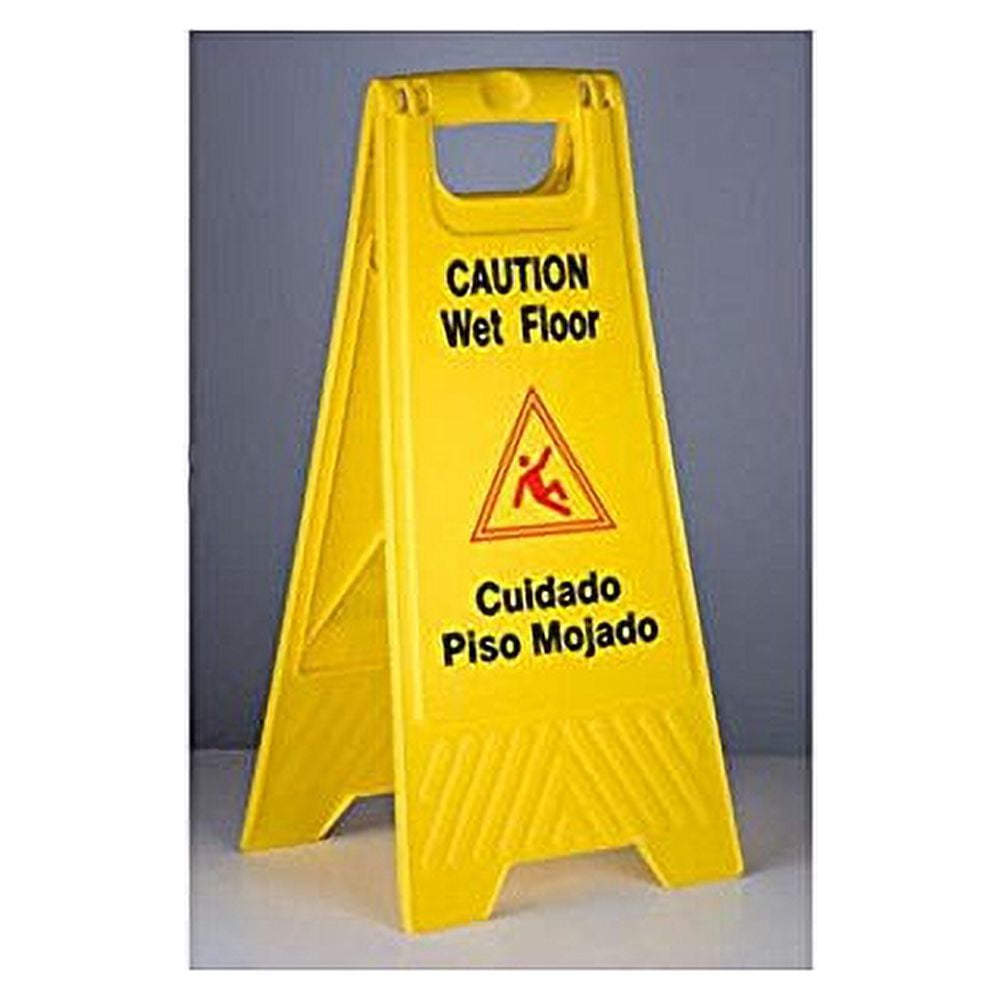 Abco Safety Wet Floor Sign JW-WS001 (2 Pack) - Walmart.com