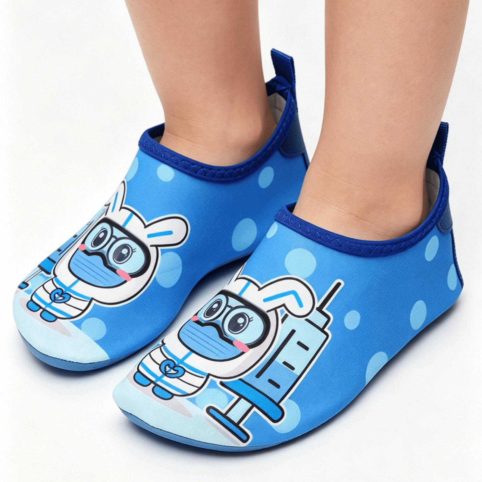 Abcomgle Baby Toddler Boys Girls Non-Slip Rubber Sole Barefoot Water ...