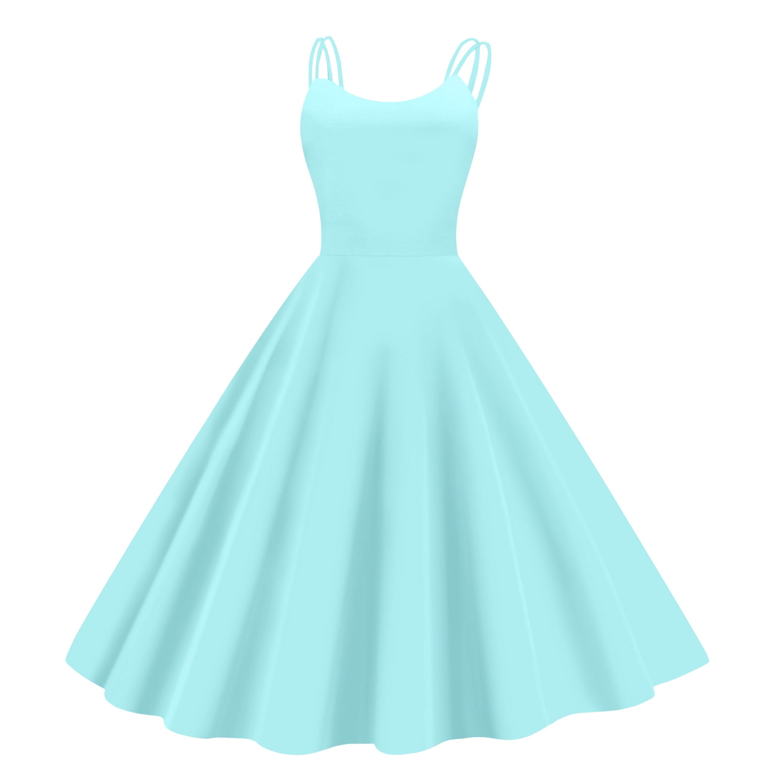 Abcomgle Cute Dresses for Girls 10-12 Casual A-Line Sleeveless Midi ...