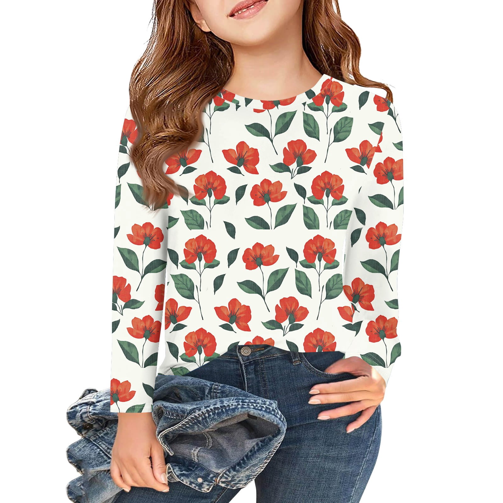 Interesting Long Sleeve Shirts For Girls Pictures