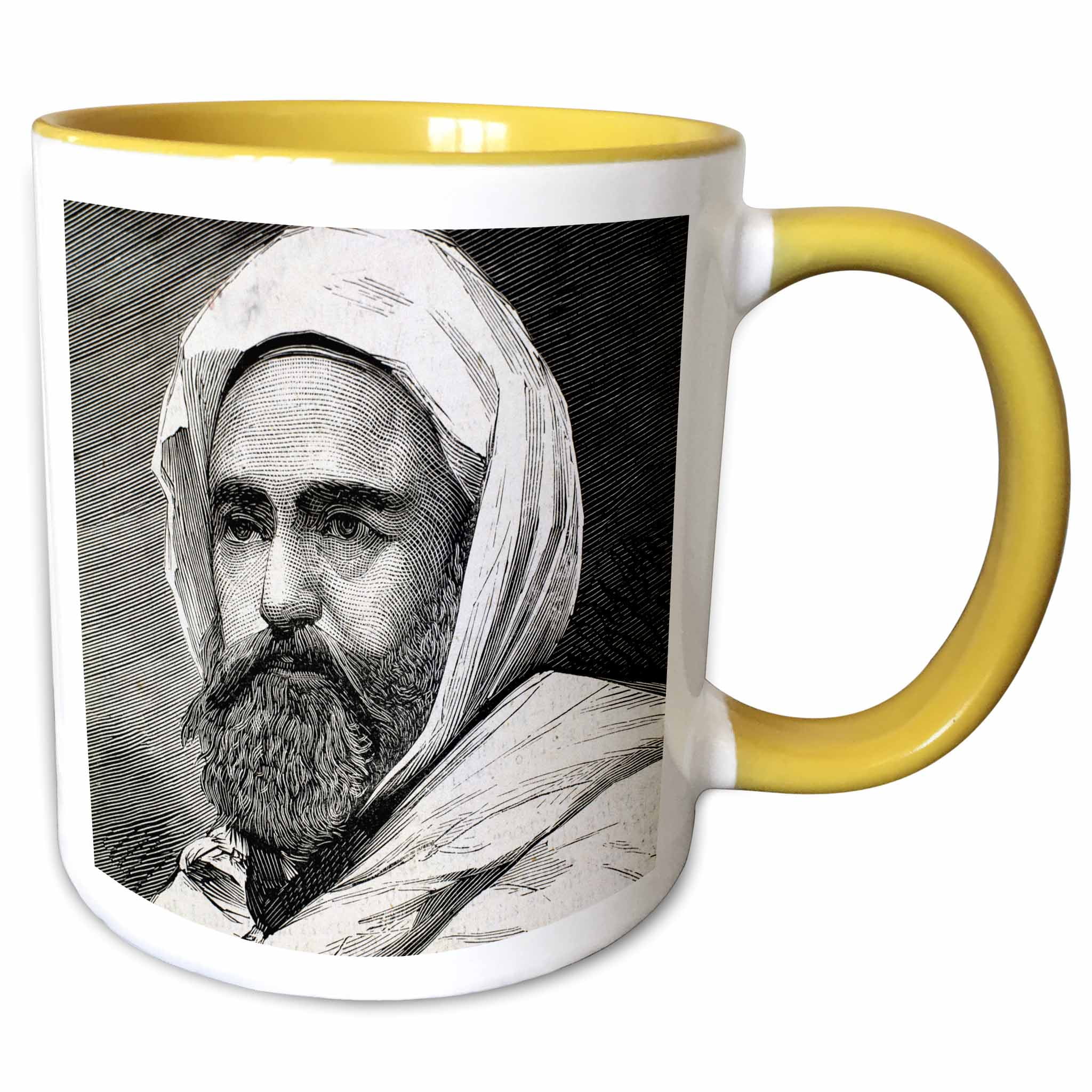 3drose, Abd Al-qadir B Muhyi Al-din Al-hasani, Algerian, Engraving ...