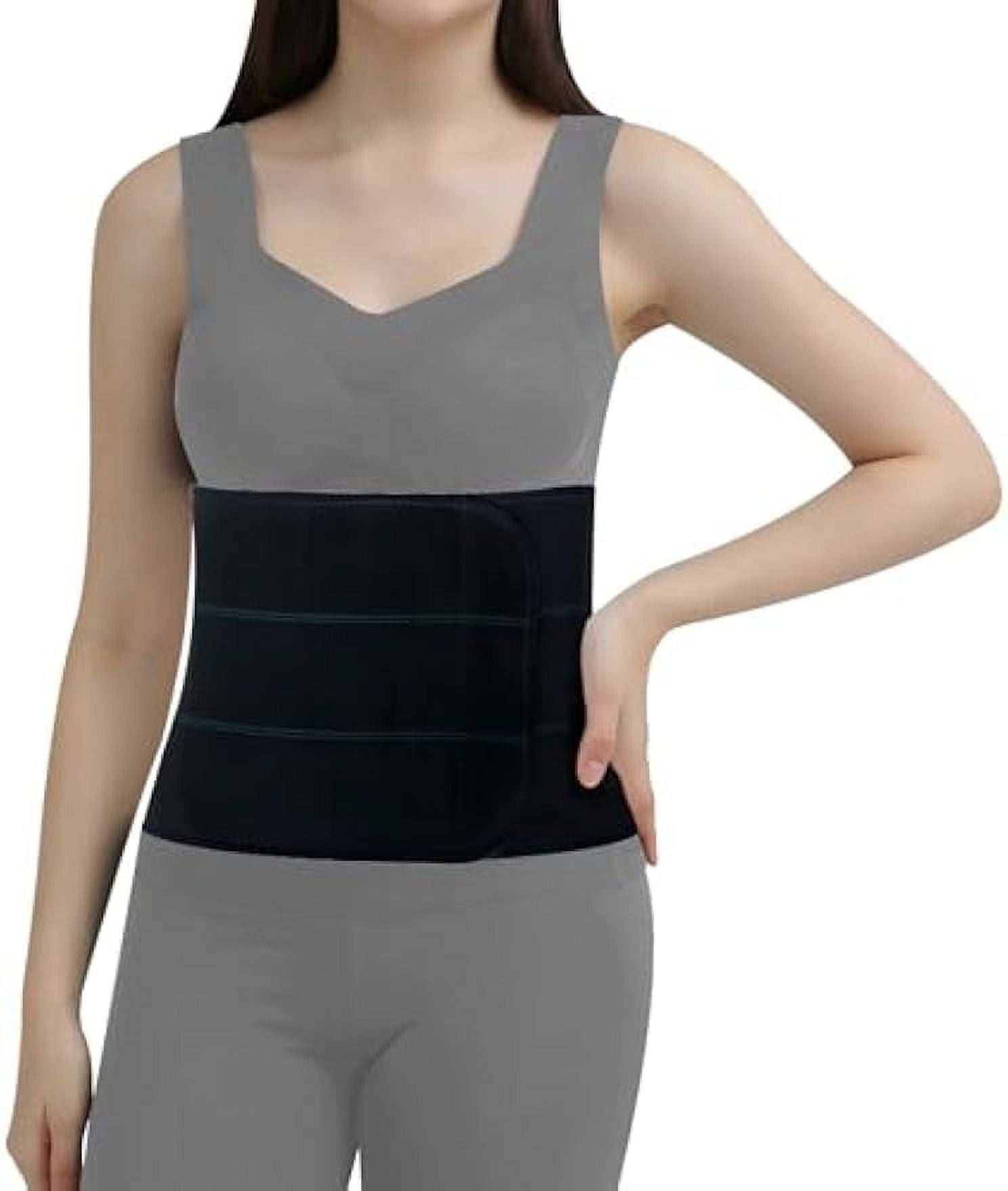 Abdominal Binder Post Surgery - Elastic Belly Band Compression Stomach ...