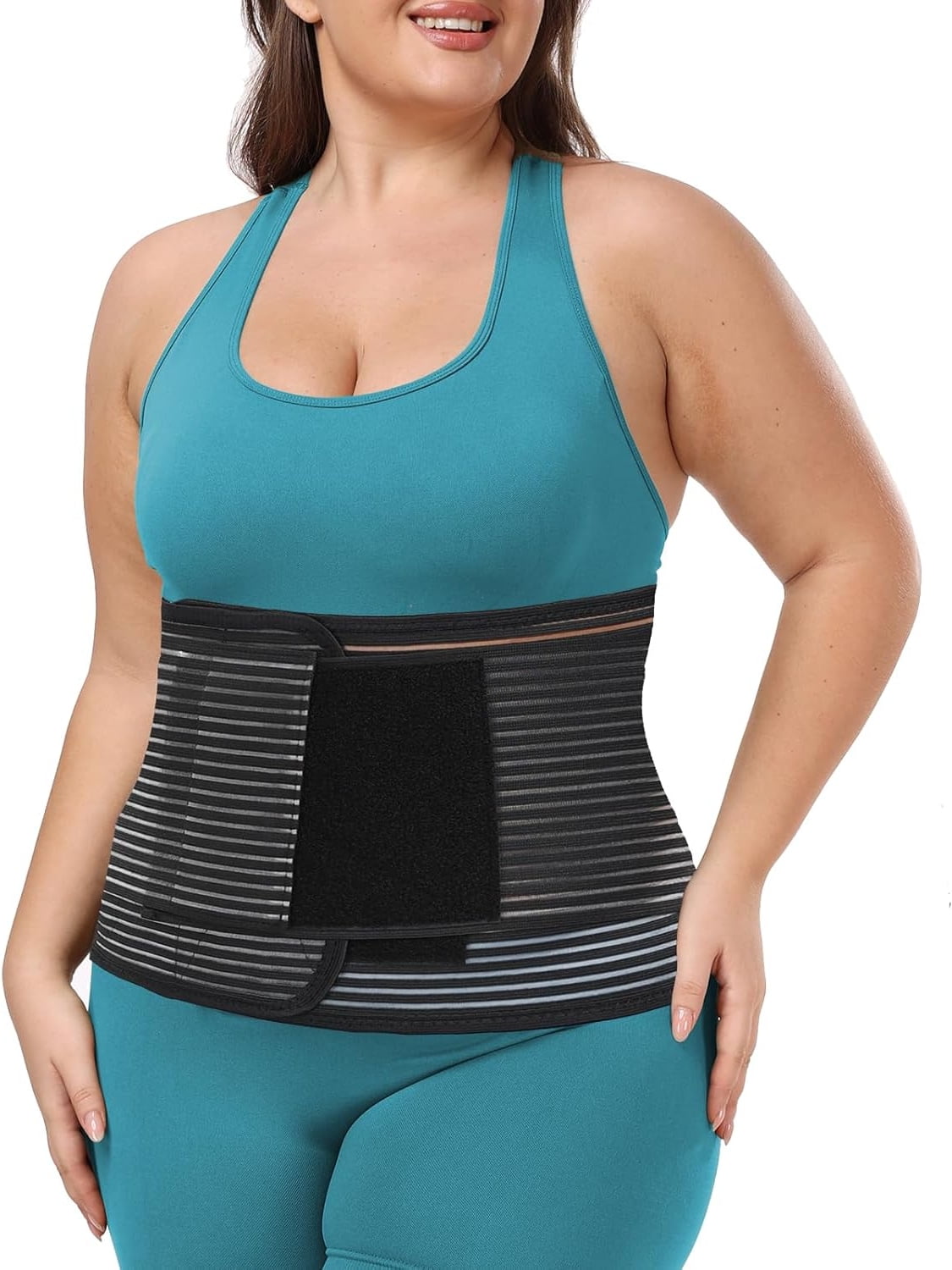 Abdominal Binder Post Surgery Plus Size | Postpartum Belly Band Wrap ...